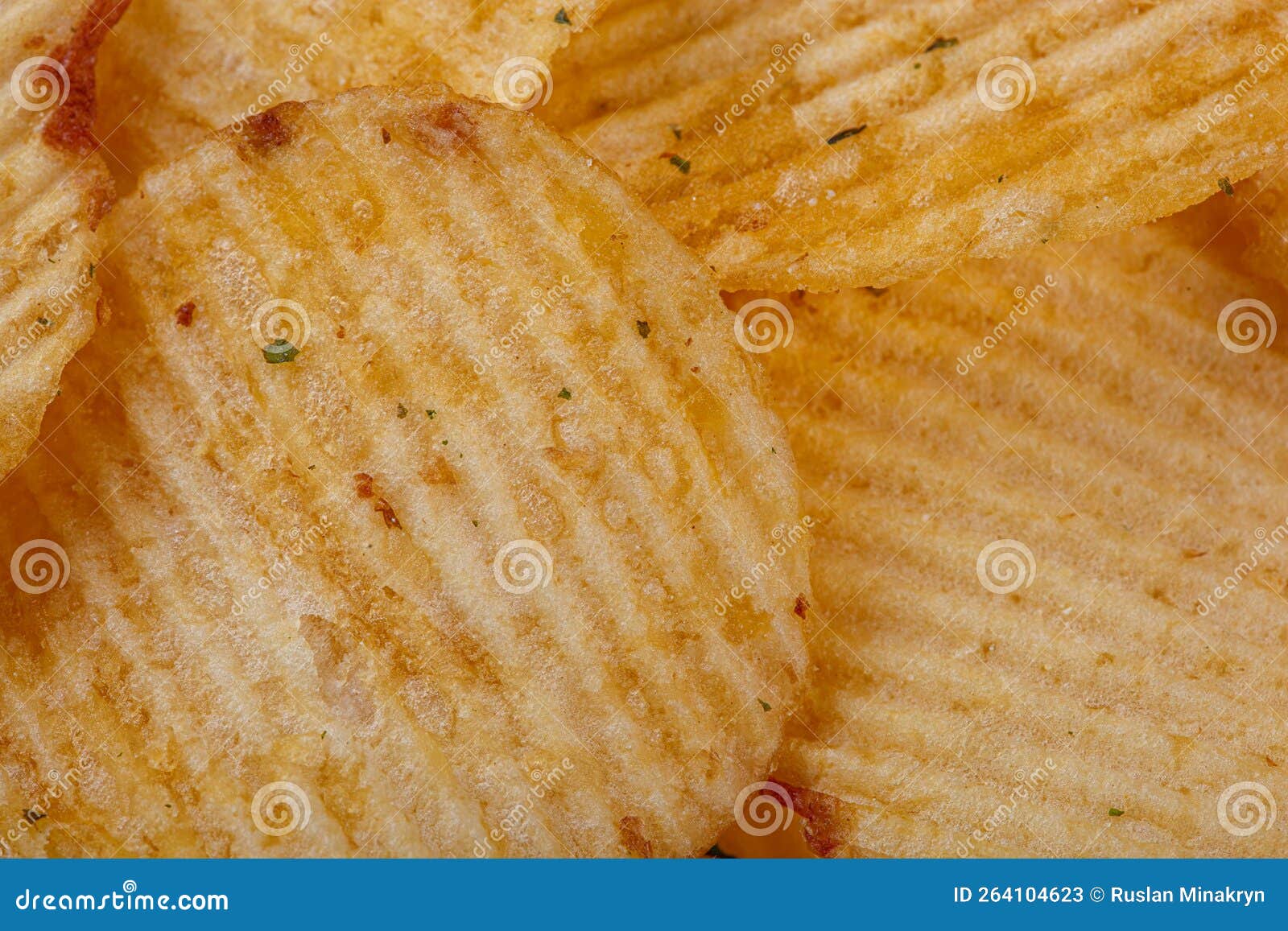 Lots of Potato Chips, Texture Stock Image - Image of chip, cutout ...