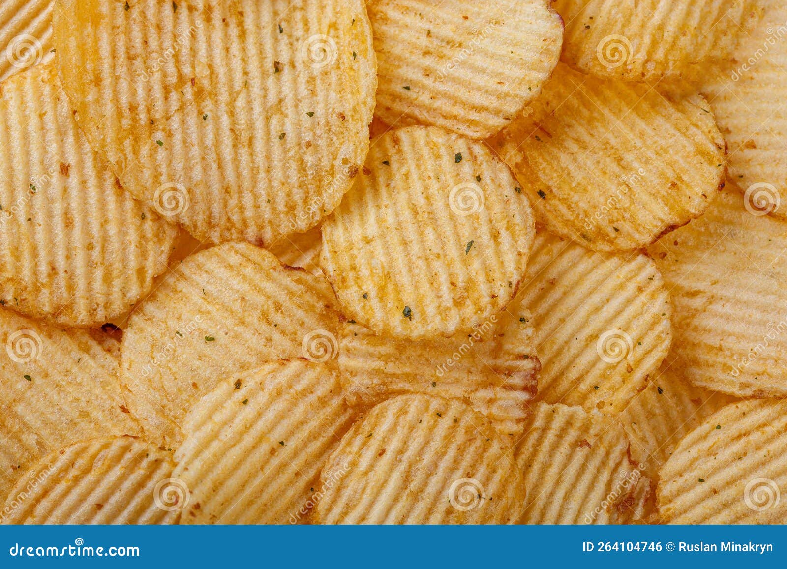 Lots of Potato Chips, Texture Stock Photo - Image of crisp, macro ...