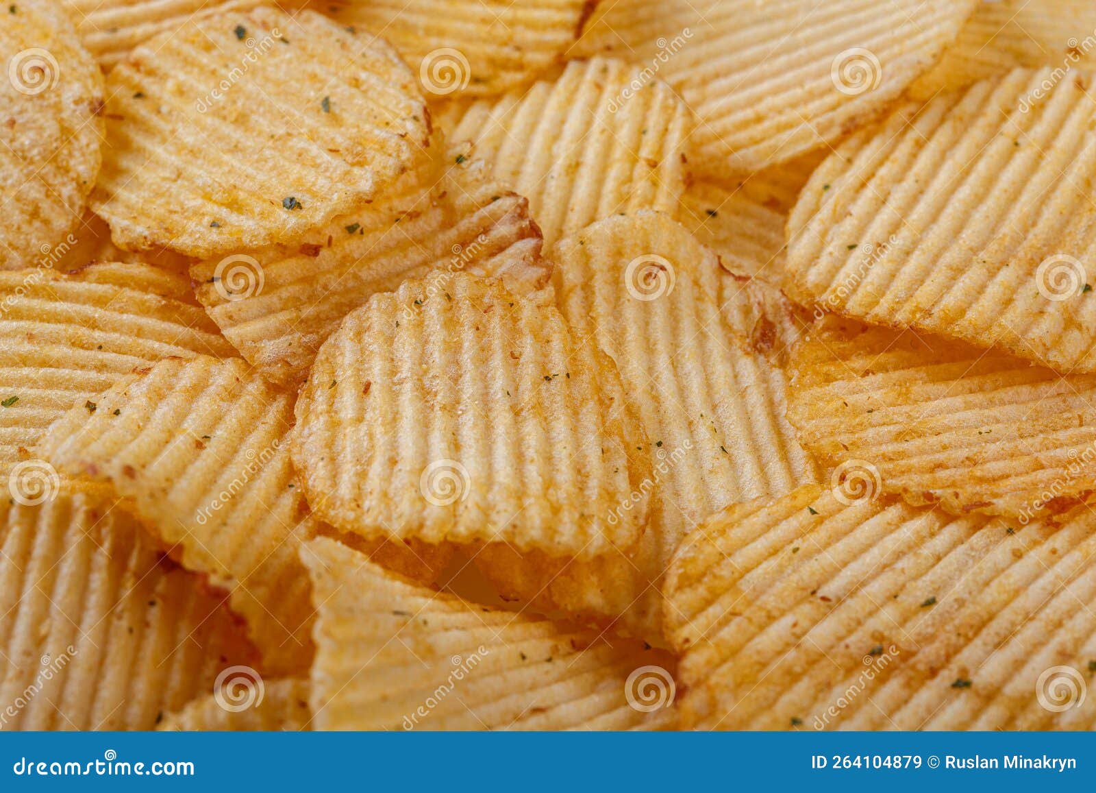 Lots of Potato Chips, Texture Stock Image - Image of crisp, diet: 264104879