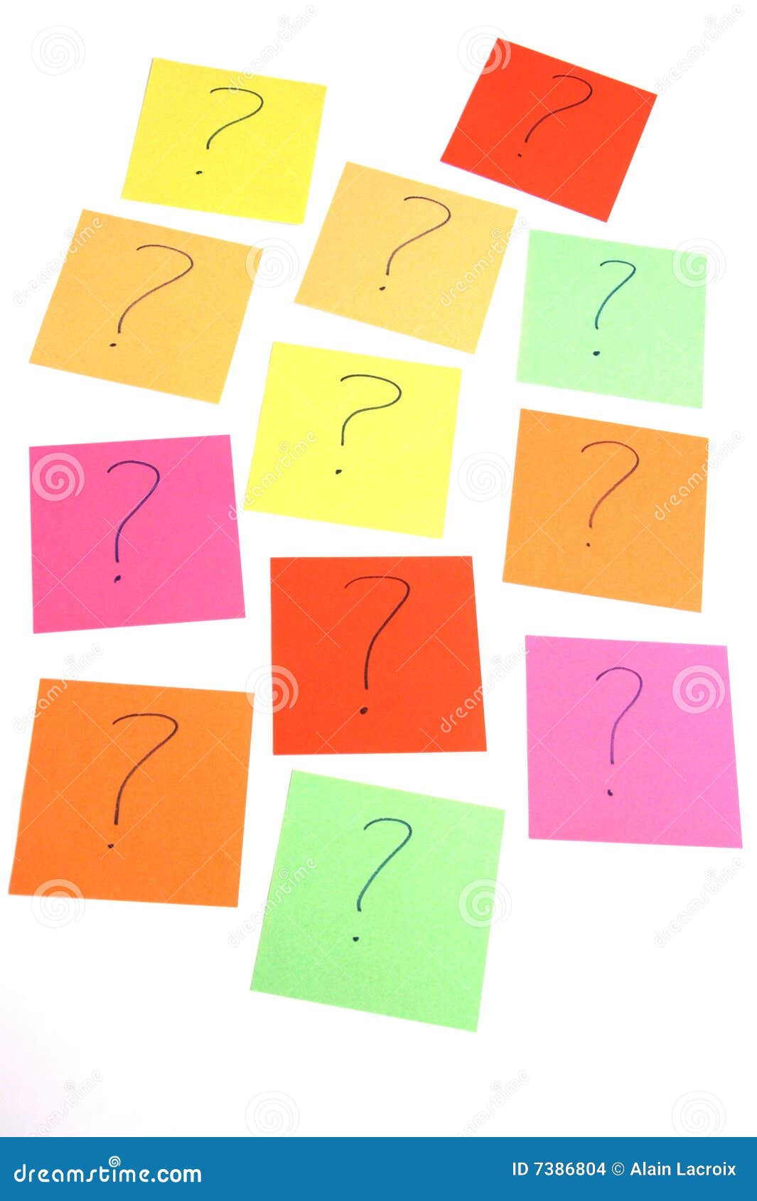Lots of questions stock photo. Image of exam, colors, analysis - 7386804