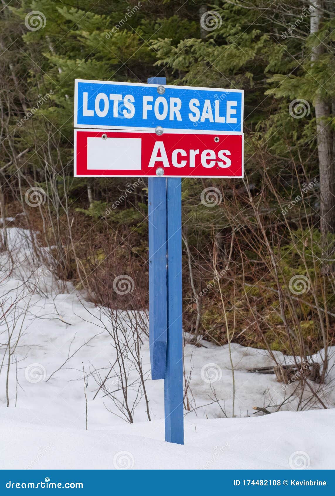Lots for Sale Sign stock photo. Image of location, country - 174482108
