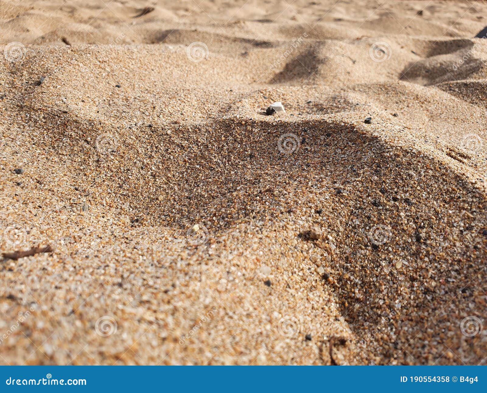Lots of sand stock photo. Image of asphalt, geology - 190554358