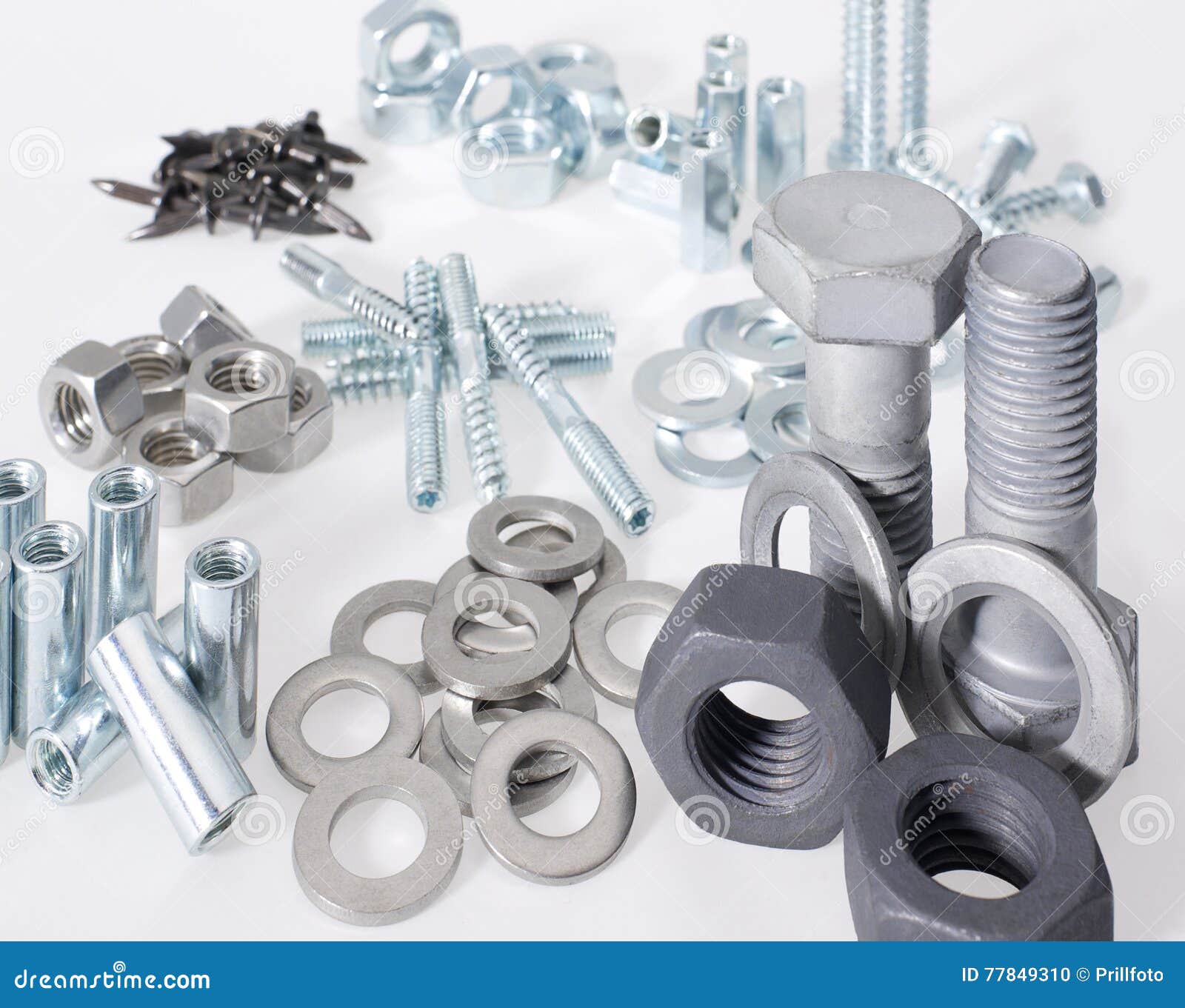 Lots of screws stock photo. Image of pile, helical, instrument - 77849310