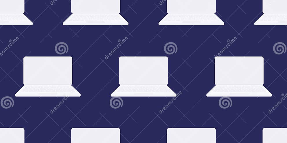 Lots of Simple Minimalist Laptops - Pattern Background Design, Texture ...