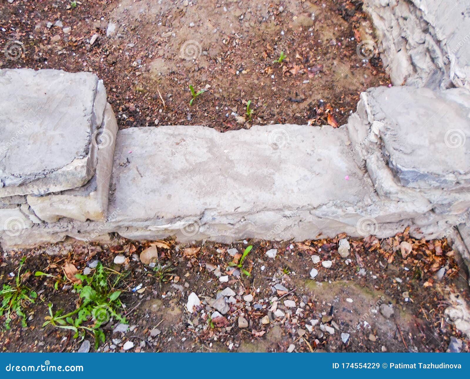 Lots of Small Stones on the Ground Stock Image - Image of pattern ...