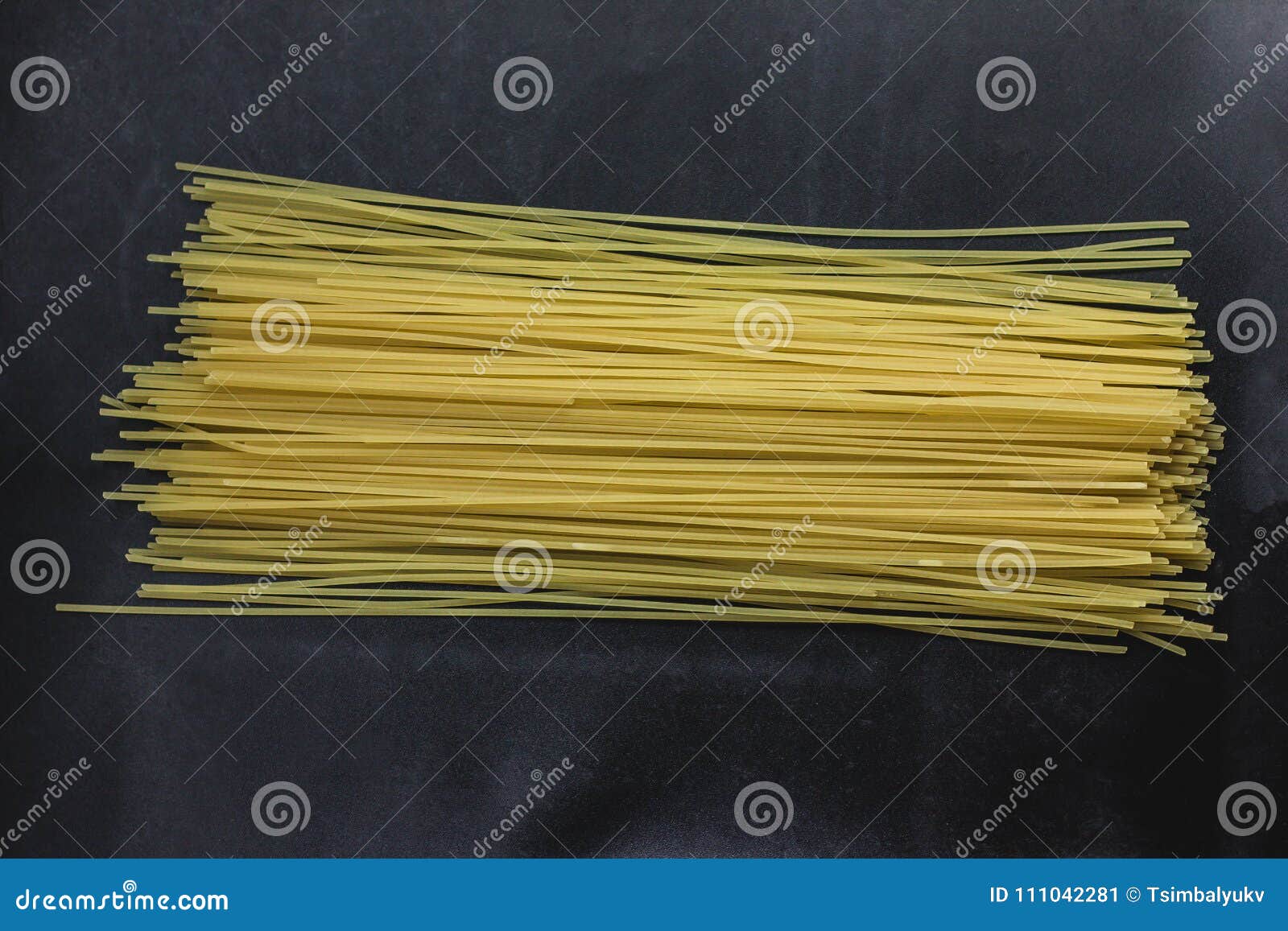 Lots of Spaghetti on Black Background Stock Image - Image of italian ...