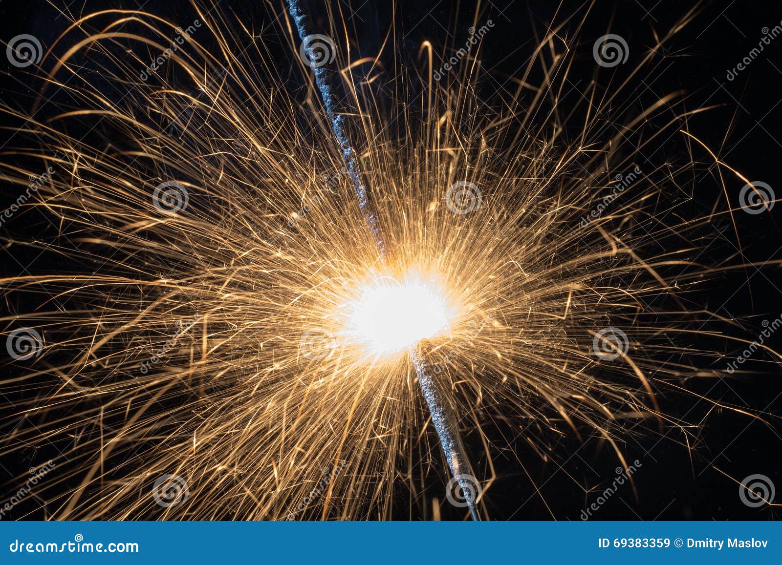 Lots of sparks closeup stock image. Image of celebrations - 69383359