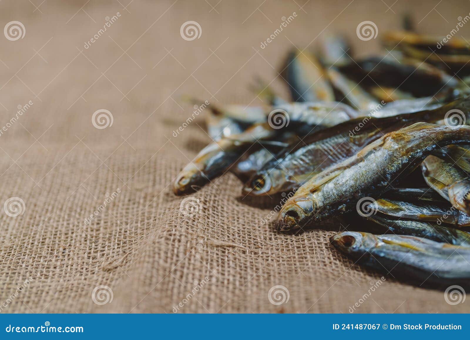 Lots of sun dried fish stock image. Image of group, closeup - 241487067