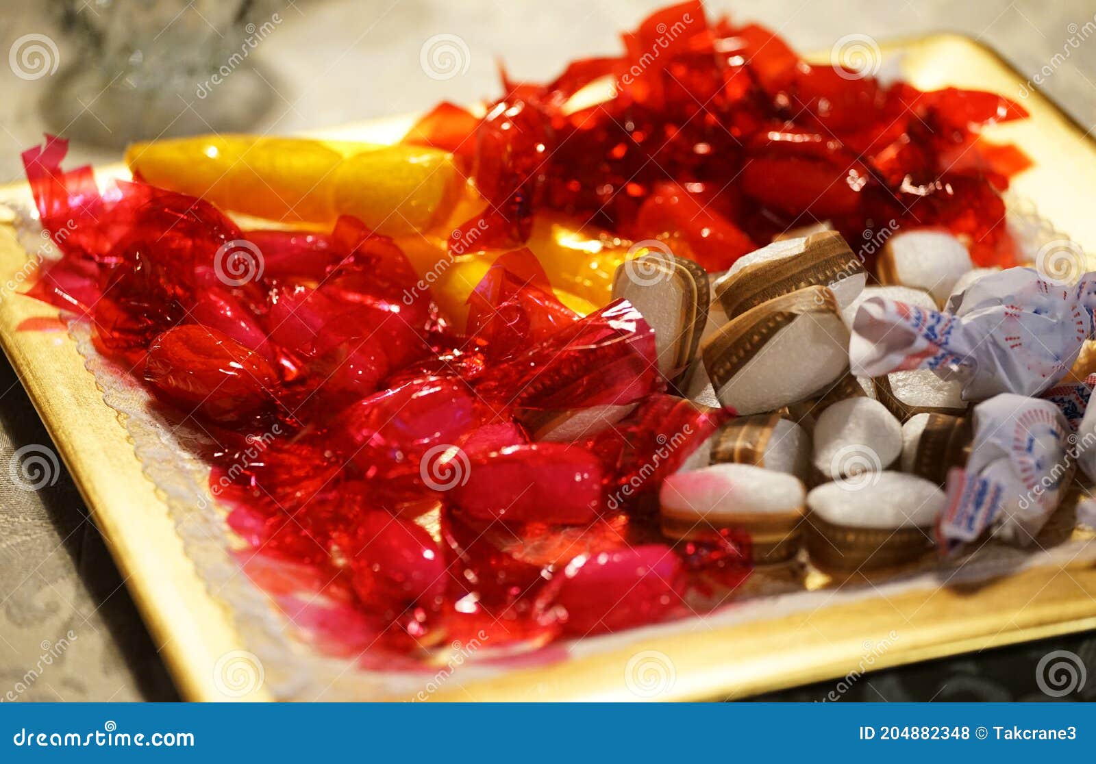 Lots of sweets stock photo. Image of sweets, view, table - 204882348