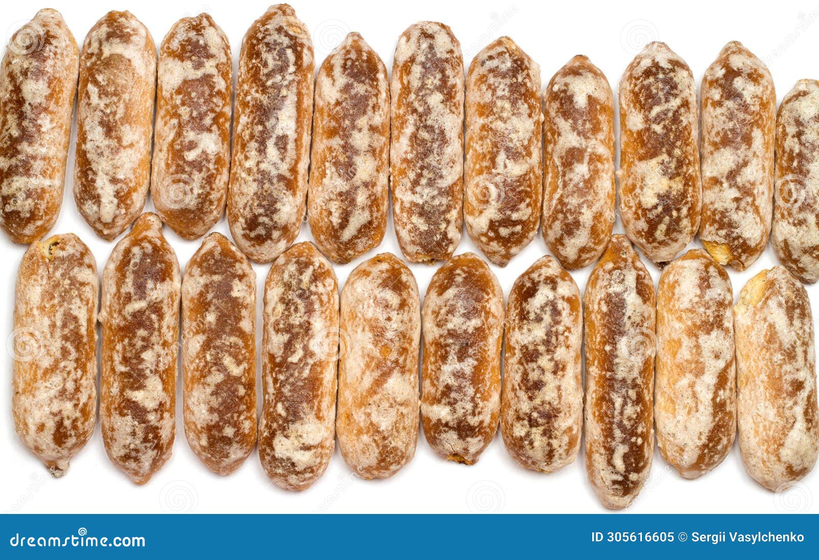 Lots of Traditional Glazed Gingerbread. Gingerbread Texture Stock Image ...