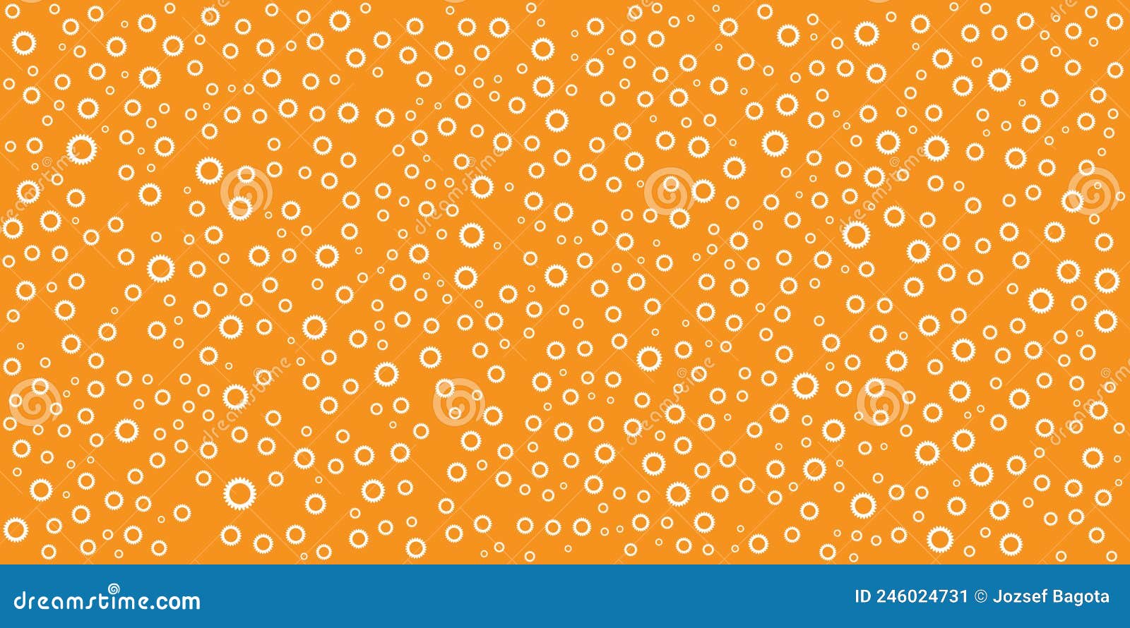 Lots Of Various White Randomly Placed, And Sized Circles, Flowers ...