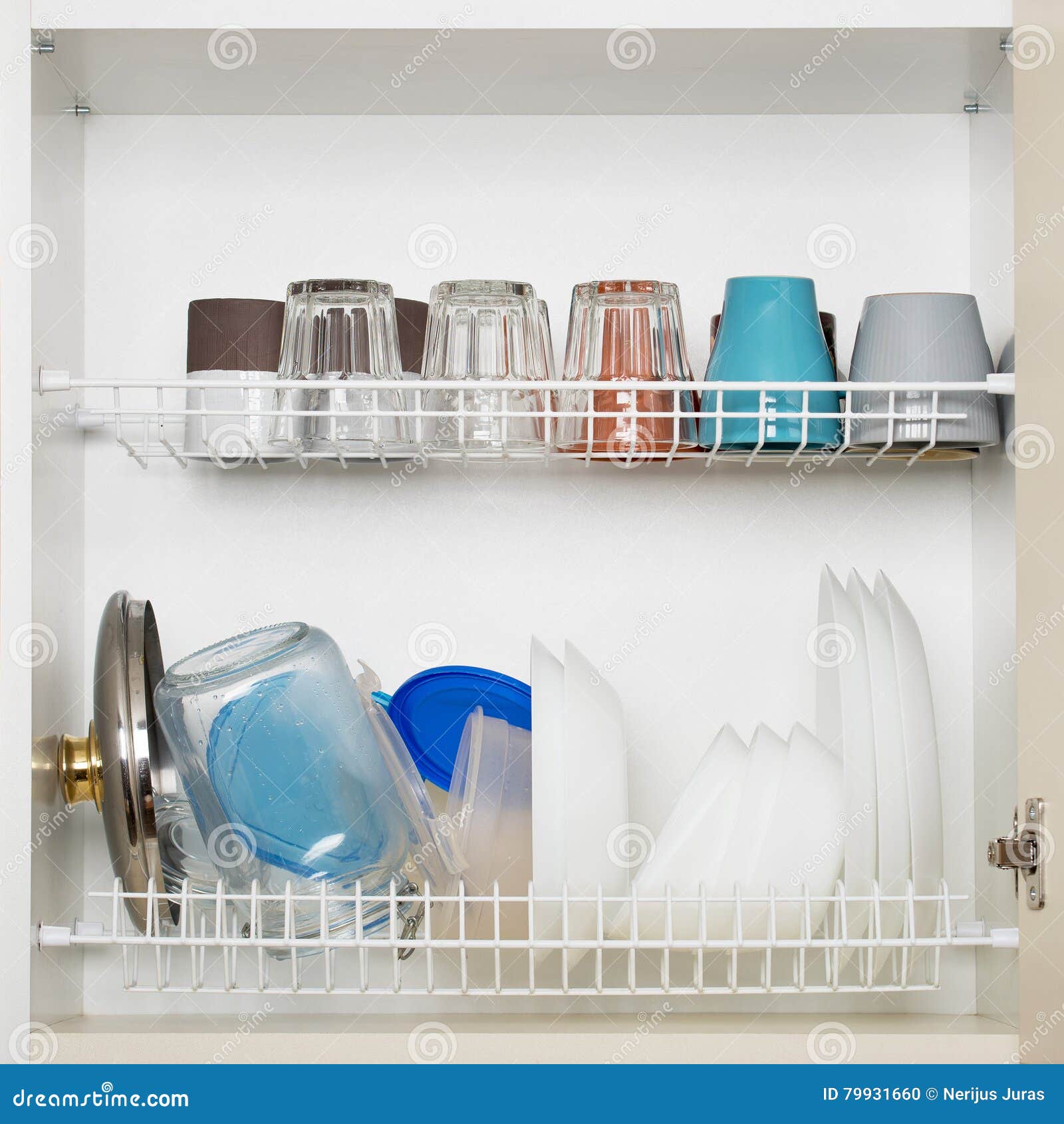 Lots of wet dishes stock photo. Image of catering, drain - 79931660