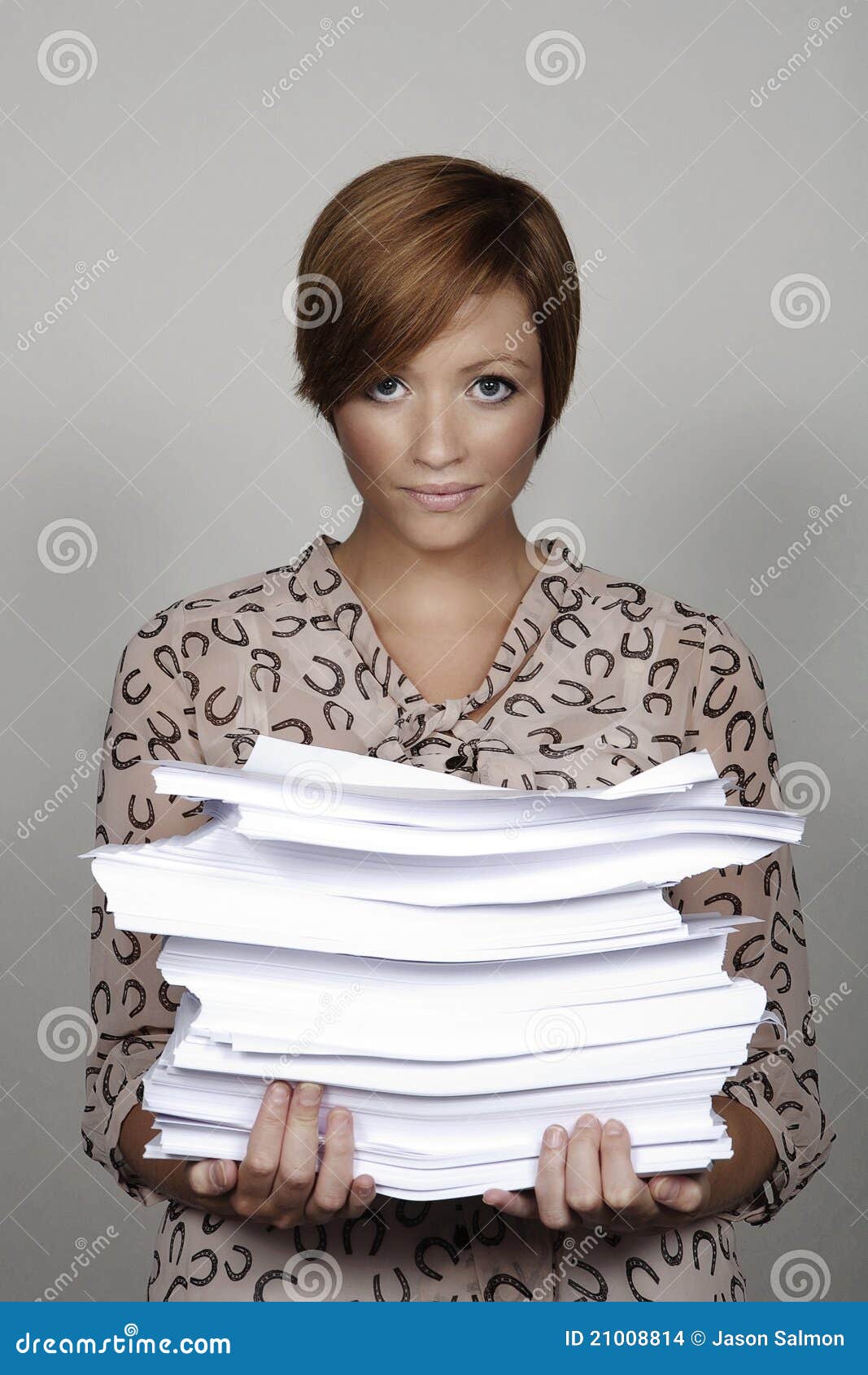 Lots of work stock photo. Image of female, hand, working - 21008814