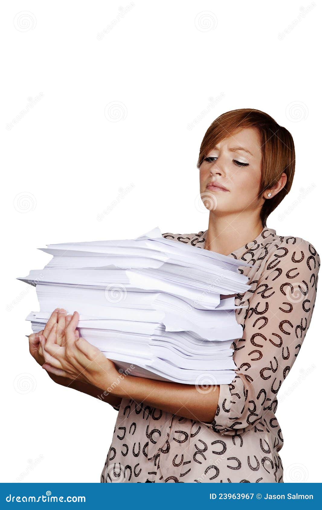 Lots of work stock image. Image of workload, paperwork - 23963967