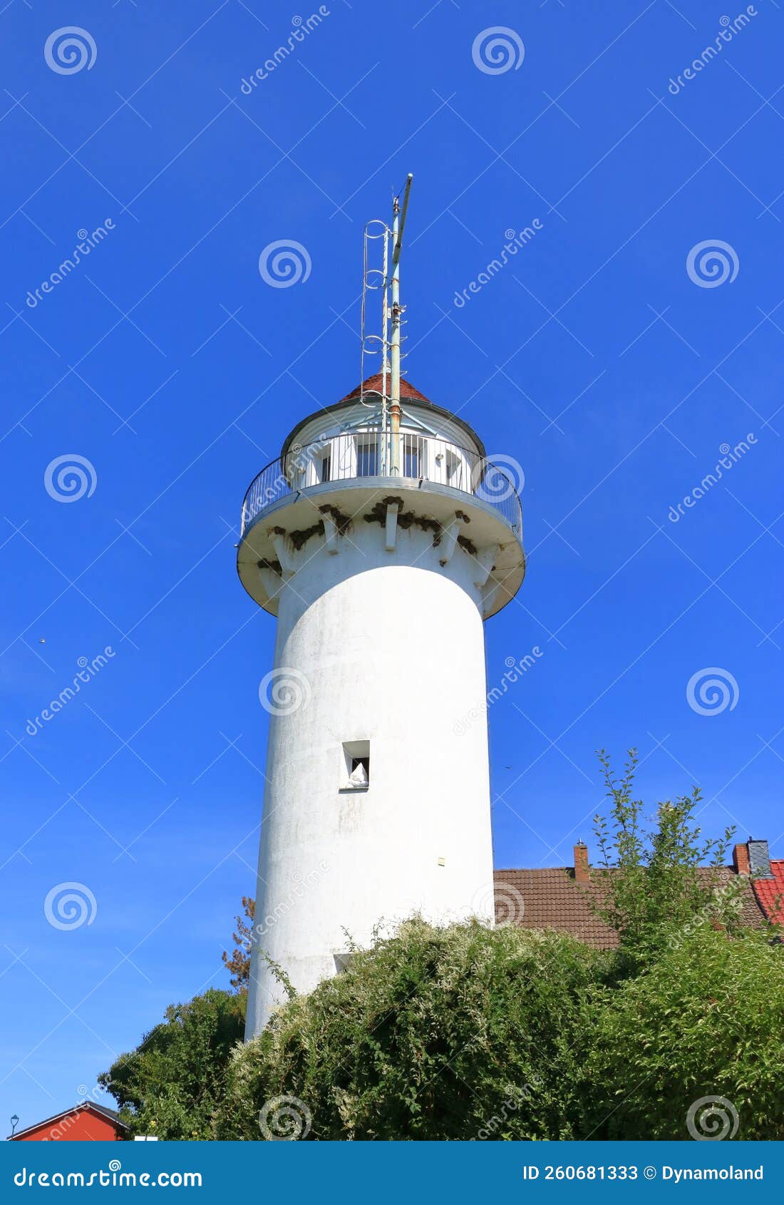 Lotsenturm Usedom in Karnin, Germany Stock Image - Image of nautical ...