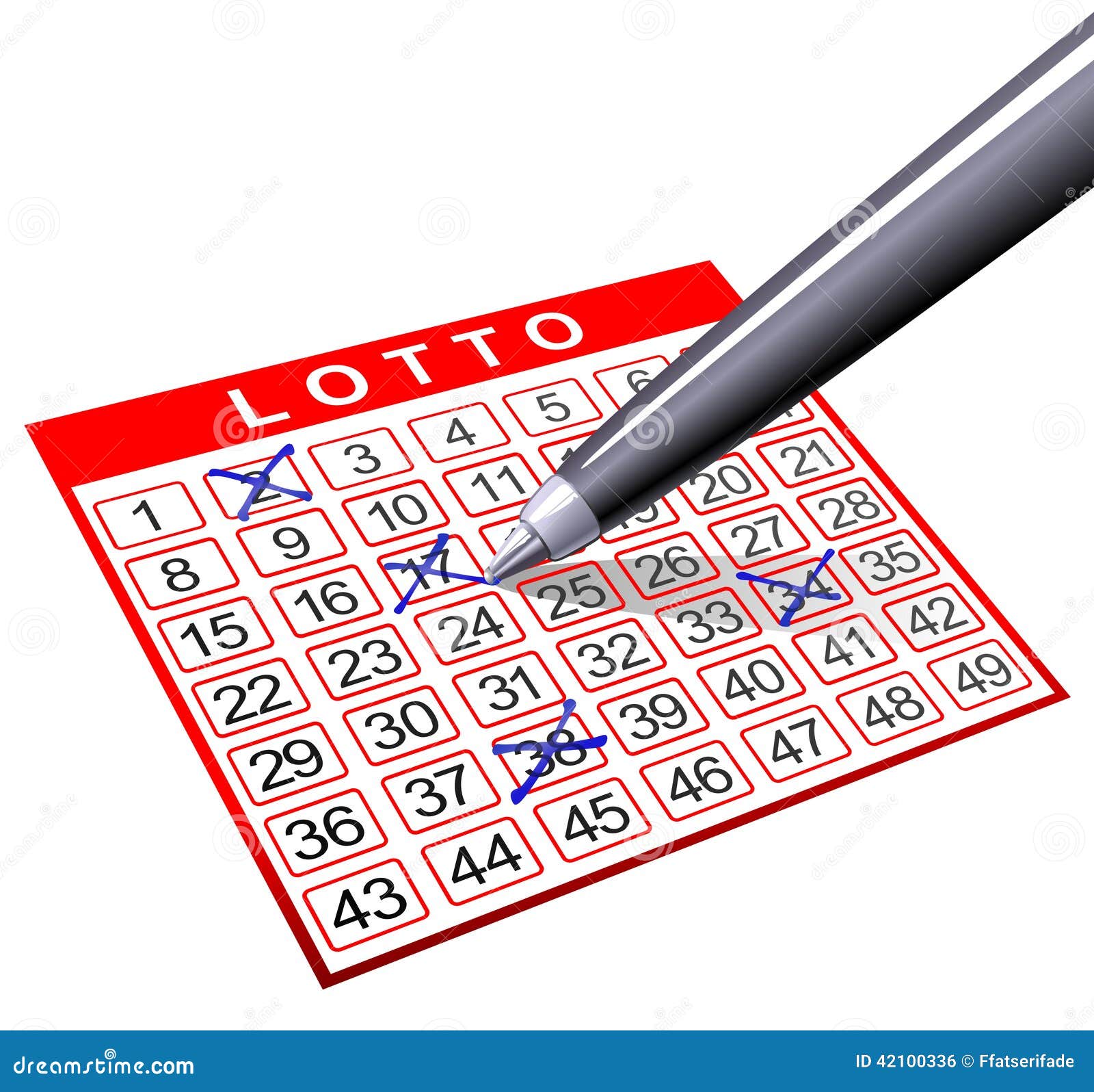 Lotteri stock illustrationer. Illustration av utformning - 42100336