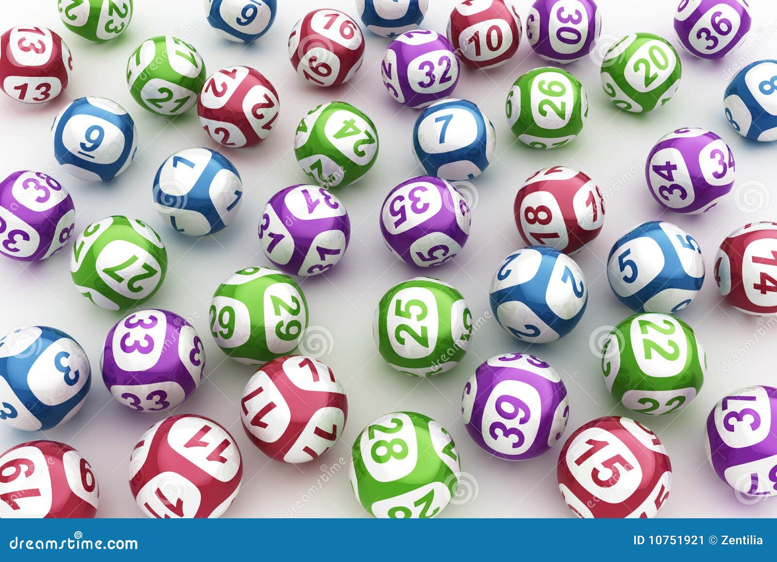 Lottery balls stock illustration. Illustration of numbers - 10751921