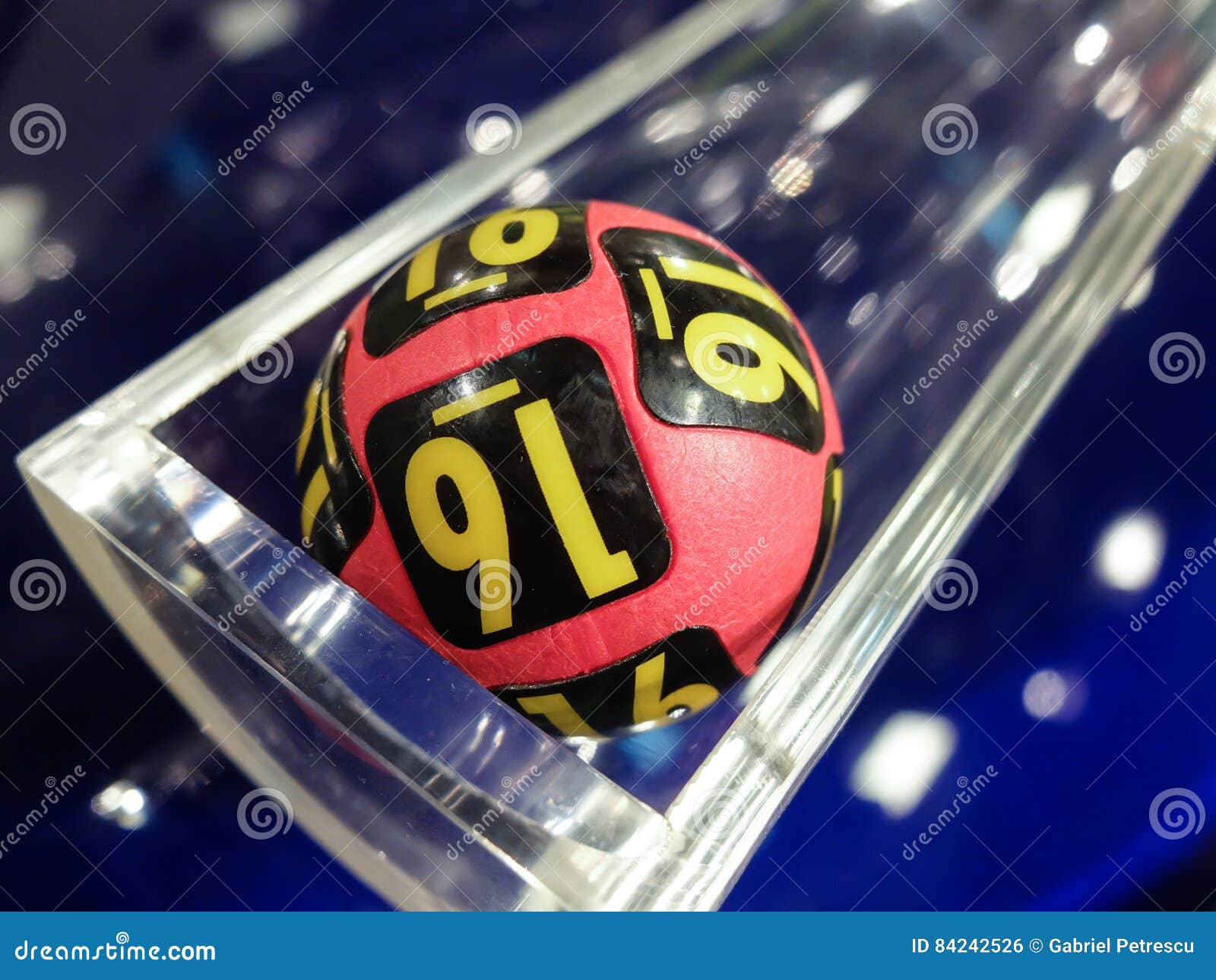 Lottery Balls, Lucky Numbers Stock Photo - Image of bait, lotto: 84242526