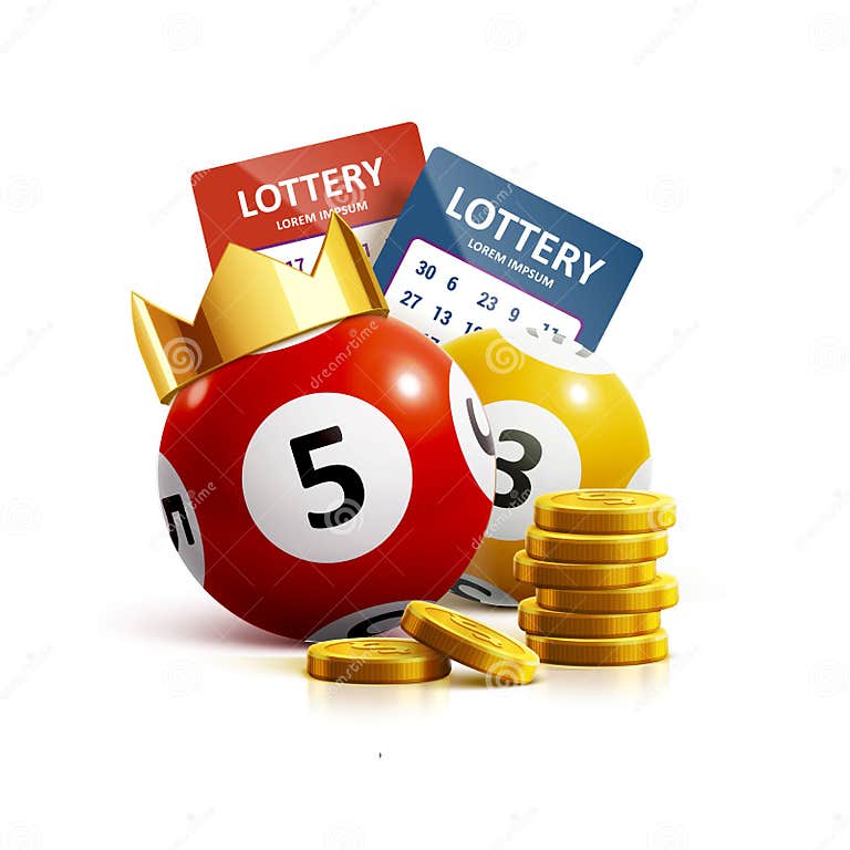 Lottery Icon Realistic Objects Eps 10 Stock Vector - Illustration of ...