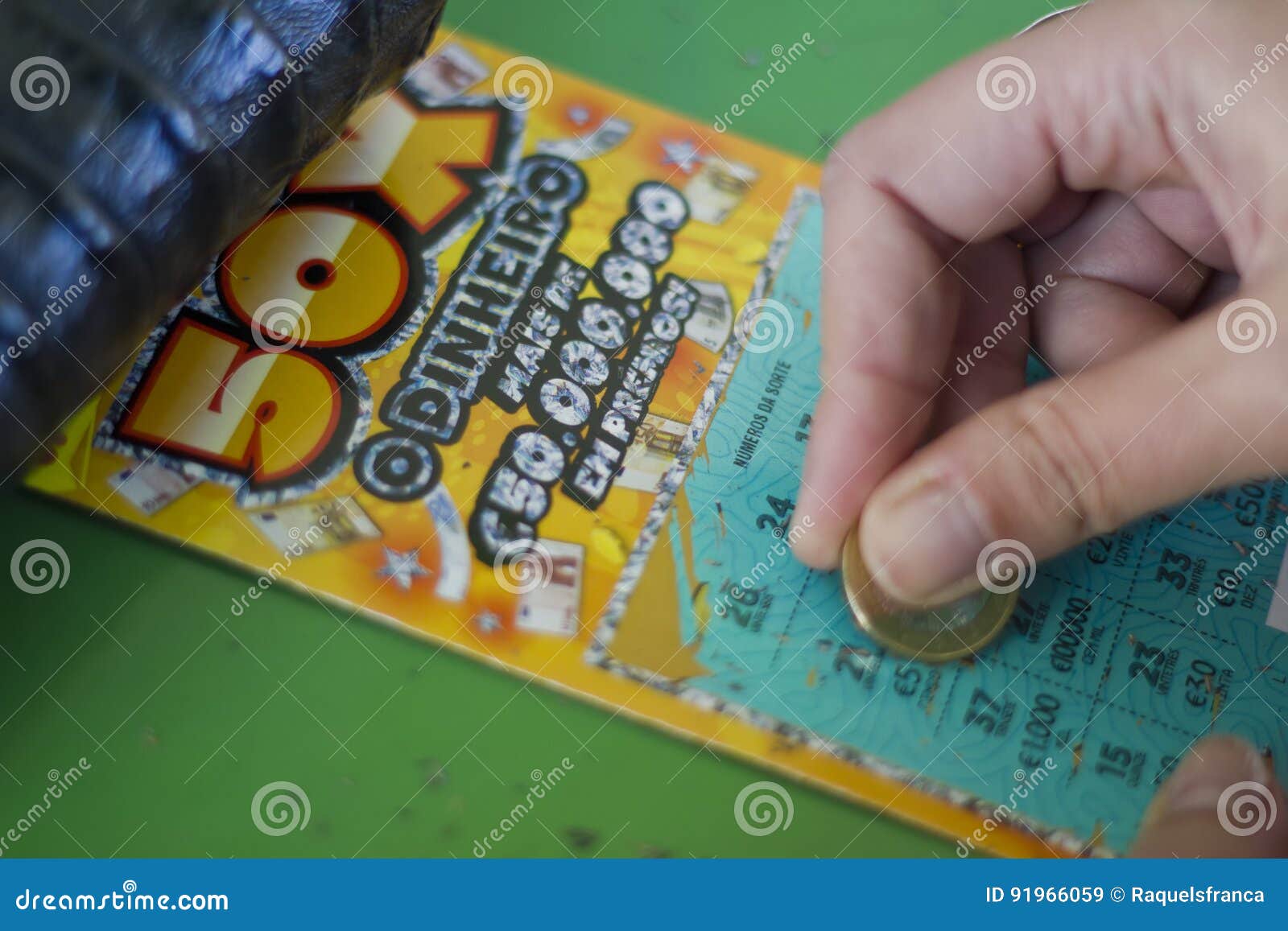 Lottery Scratchcard editorial stock image. Image of fortune - 91966059