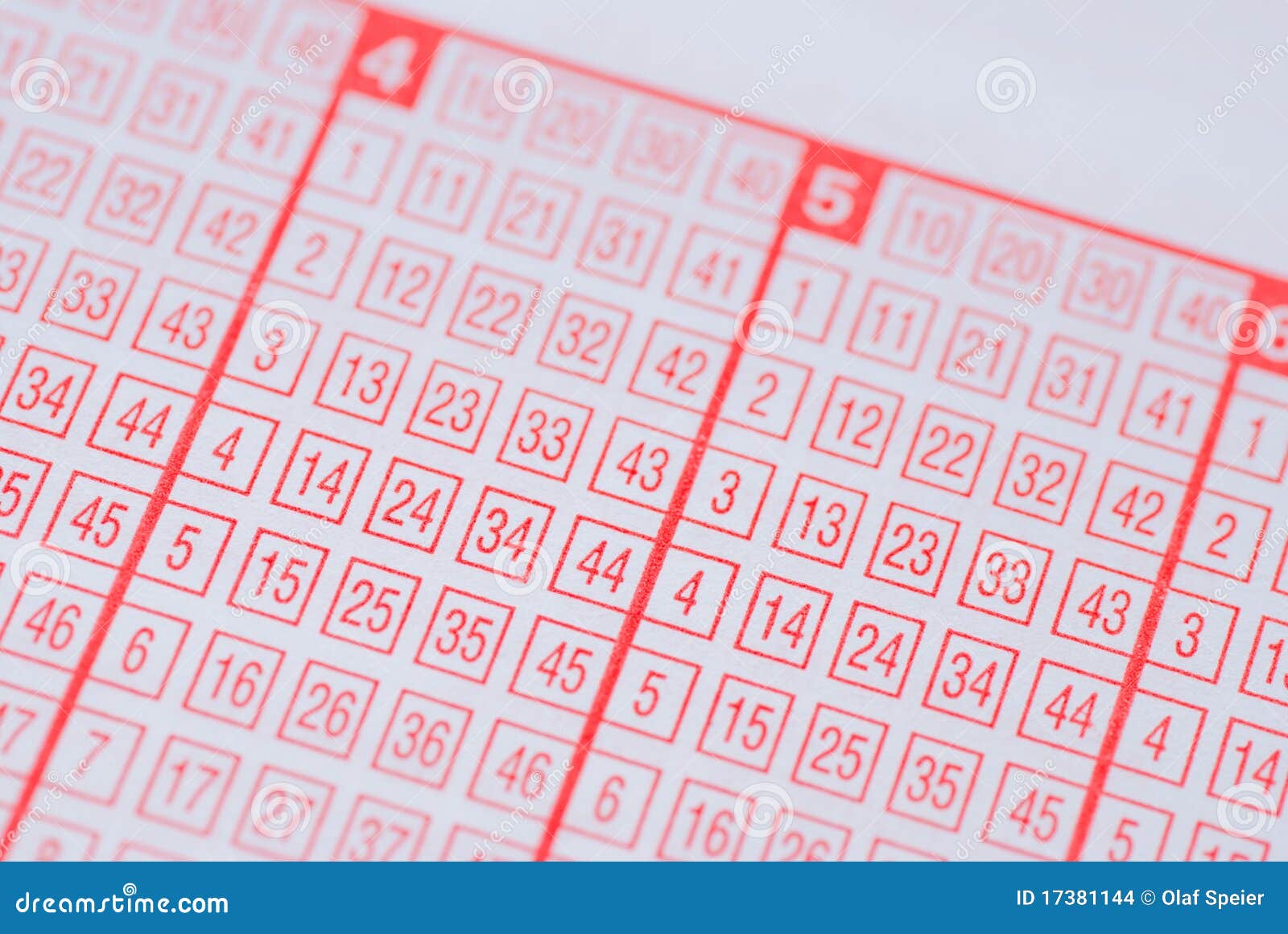 Lottery ticket stock photo. Image of form, opportunity - 17381144