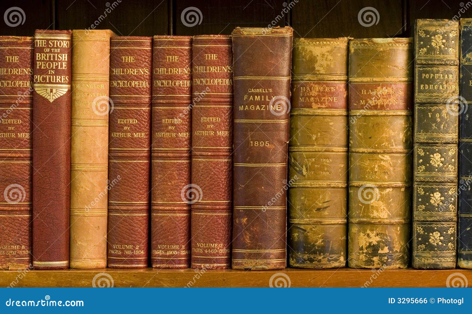 Lotti Di Vecchi Libri in Una Libreria Fotografia Stock - Immagine di ...