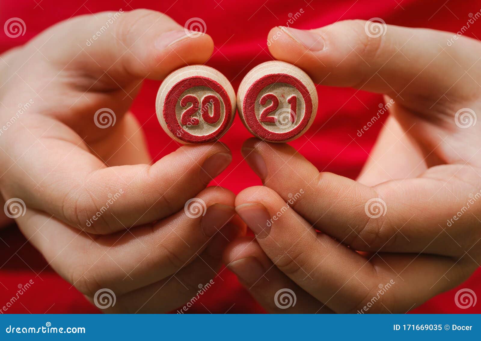 Lotto Chips with Numbers Denoting 2021 Year Stock Image - Image of ...