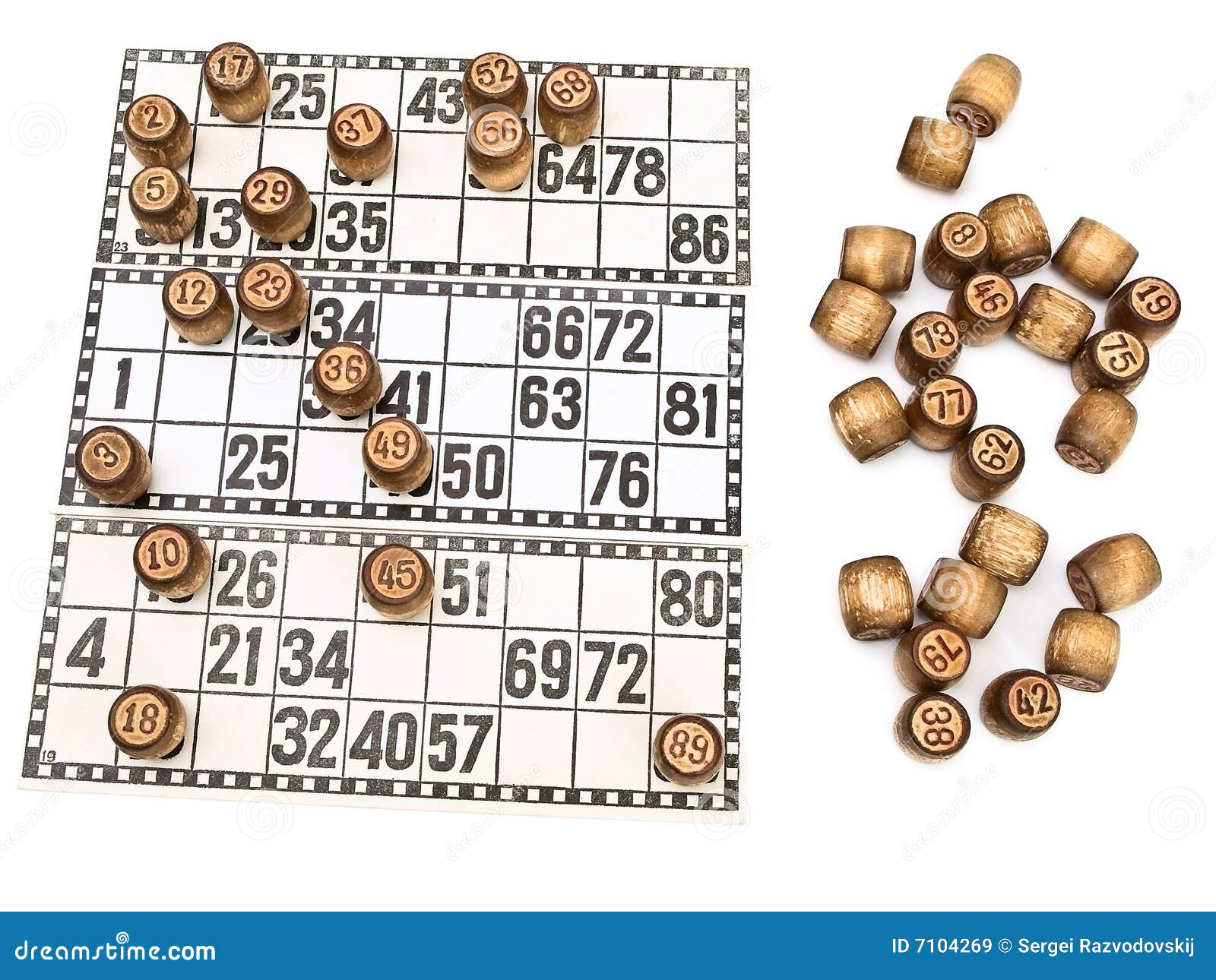 Lotto En Klein Vat Over Wit Stock Afbeelding - Image of gelegenheid ...