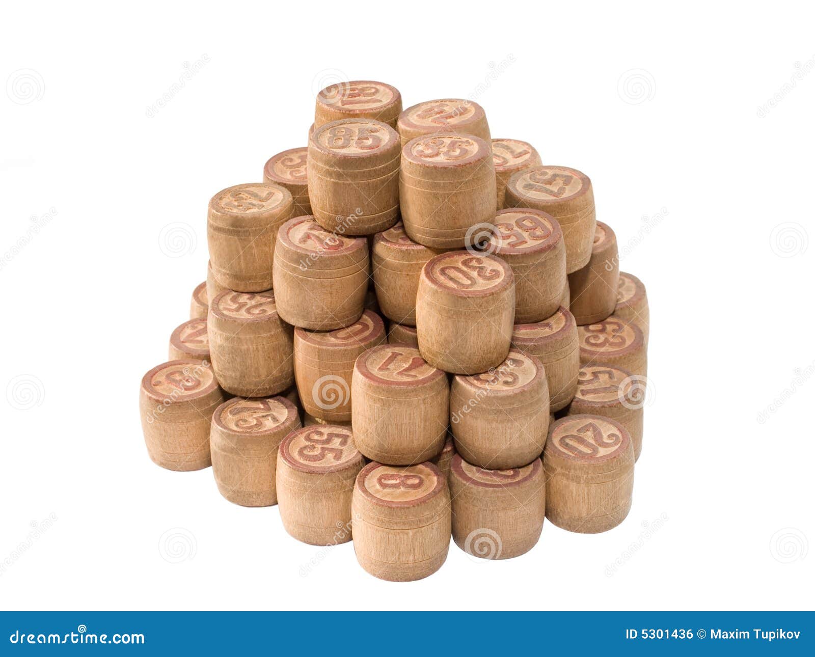 Lotto Game Pyramid Isolated on White Stock Photo - Image of risk ...