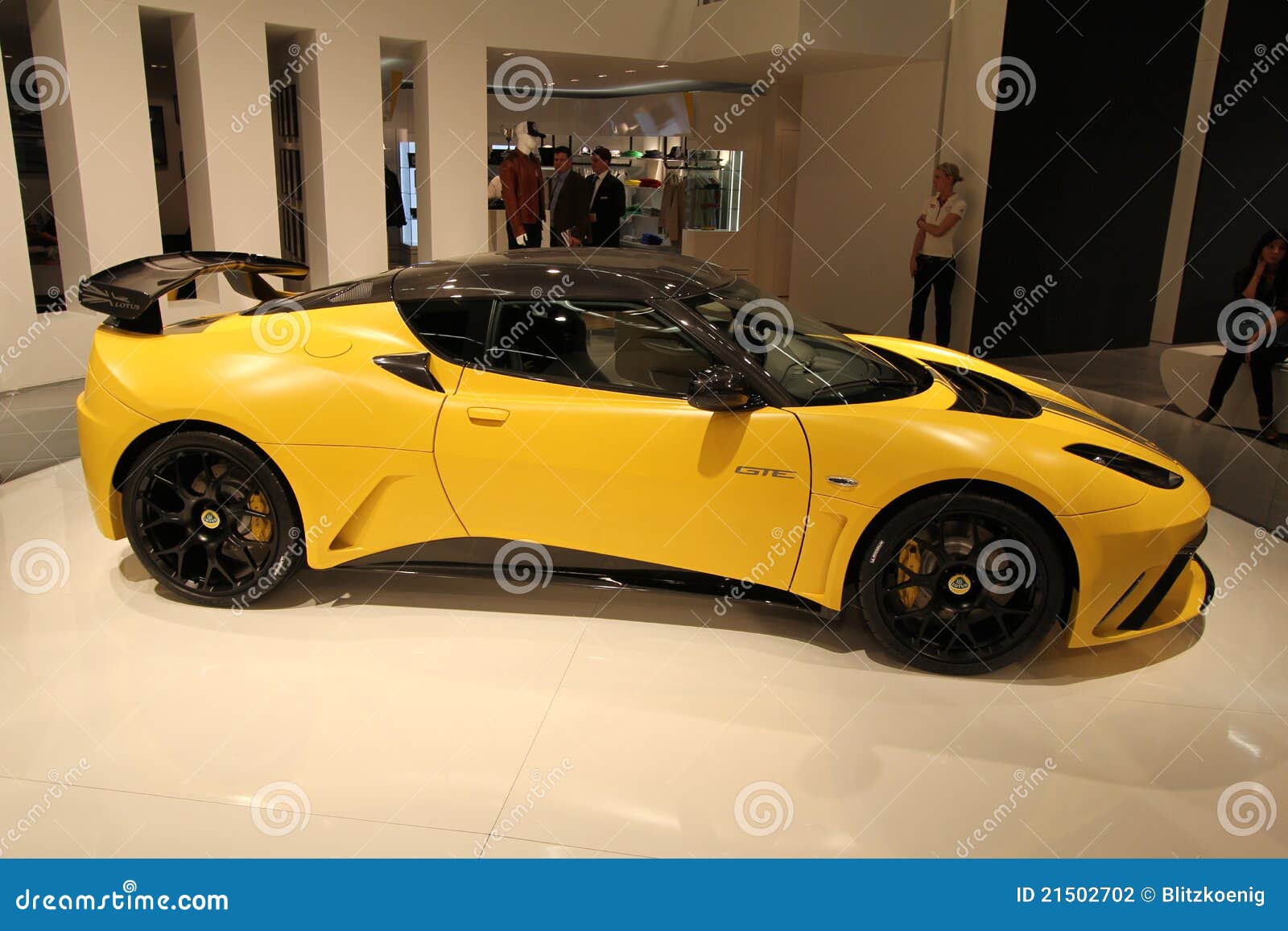 Lotus on 64rd IAA editorial photography. Image of frankfurt - 21502702