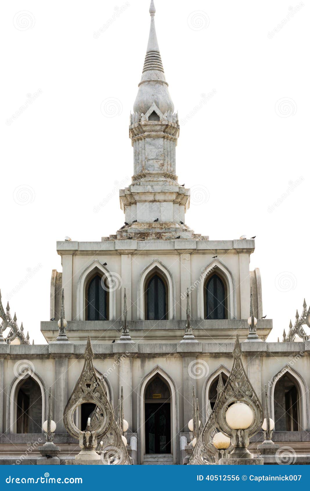 Lotus Bud shape Stupa stock photo. Image of golden, grand - 40512556