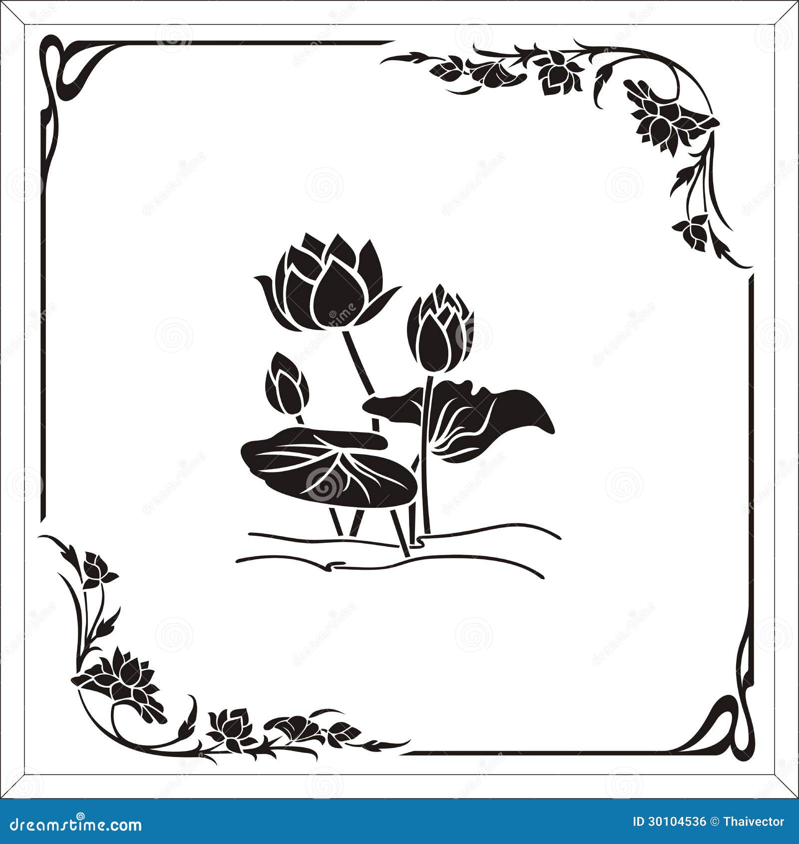 Lotus Corner Stock Illustrations – 492 Lotus Corner Stock Illustrations ...