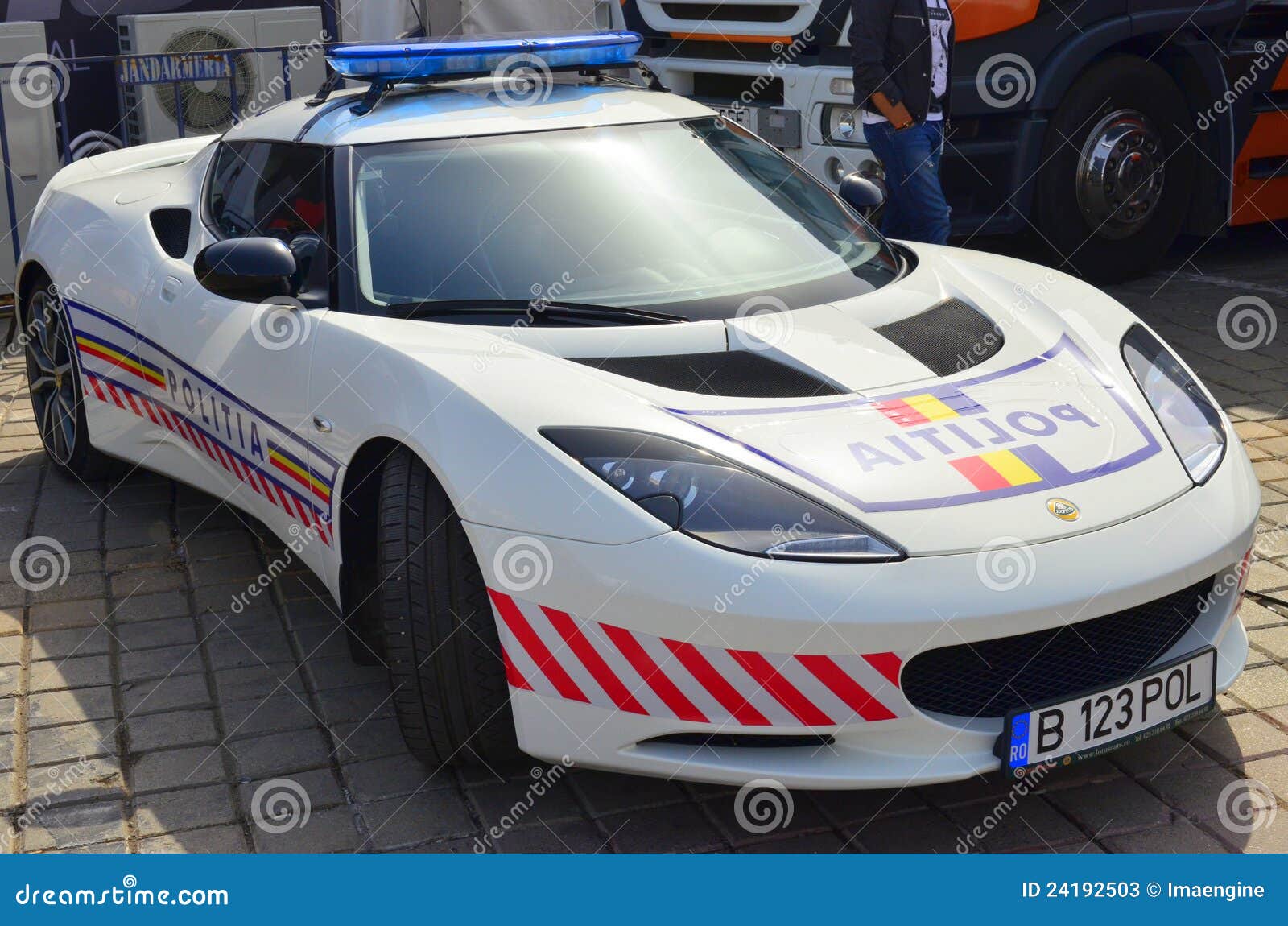 Lotus Evora S police car editorial stock photo. Image of automobile ...