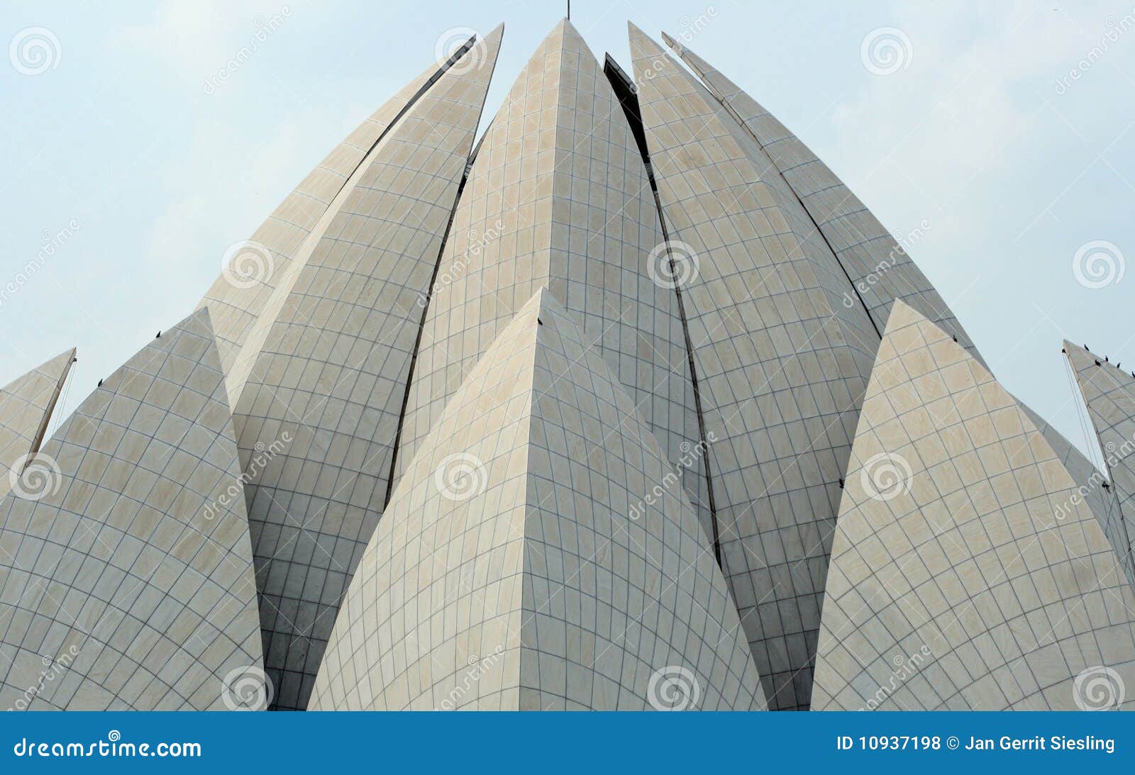 Lotus flower building stock photo. Image of india, grey - 10937198