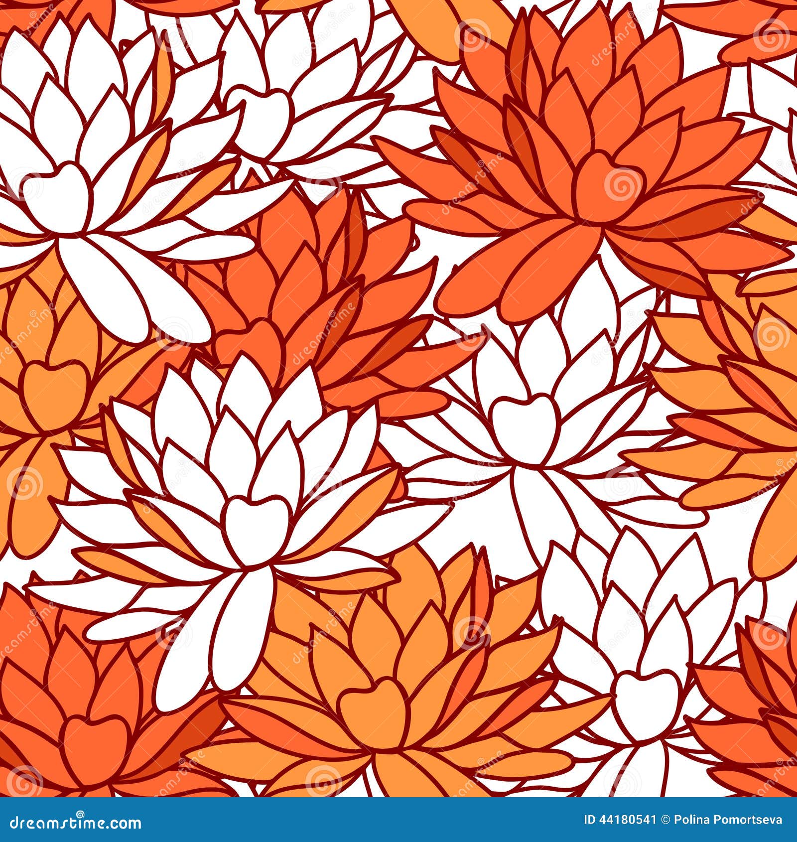 Lotus Flowers With Arow, Outline Vector Blooming Lotus. Lotus Logo ...