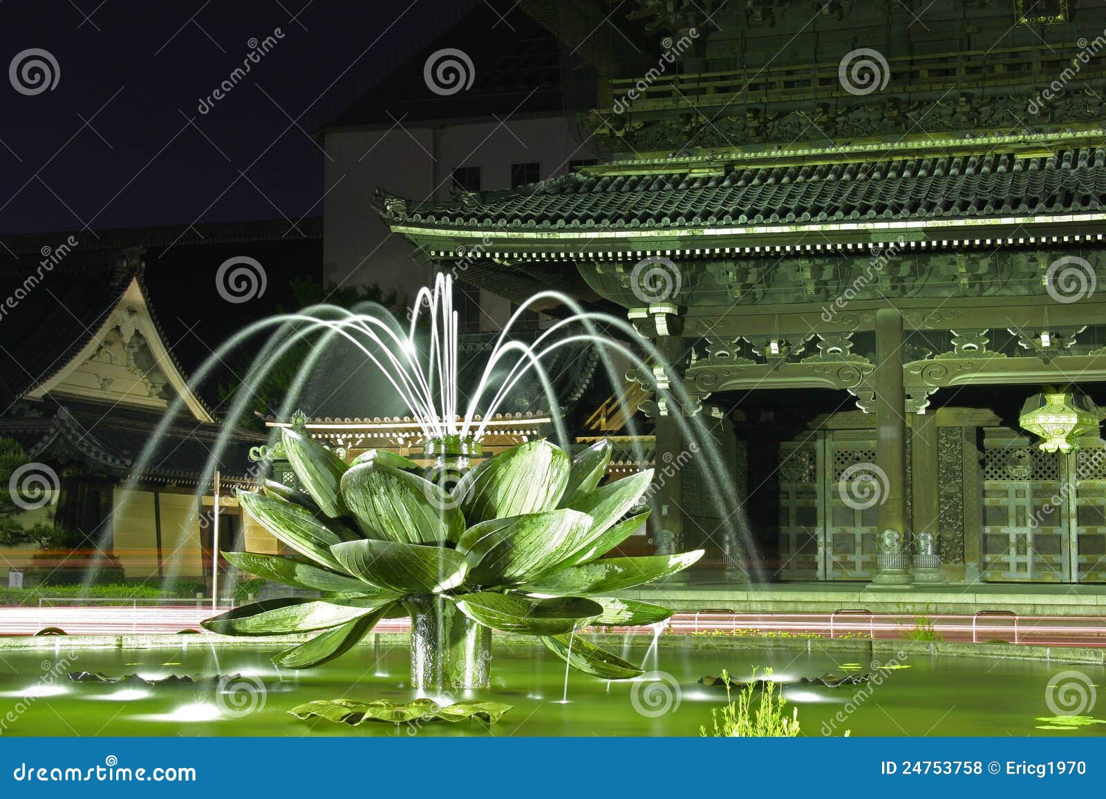 Lotus Fountain stock photo. Image of love, gagneraud - 24753758