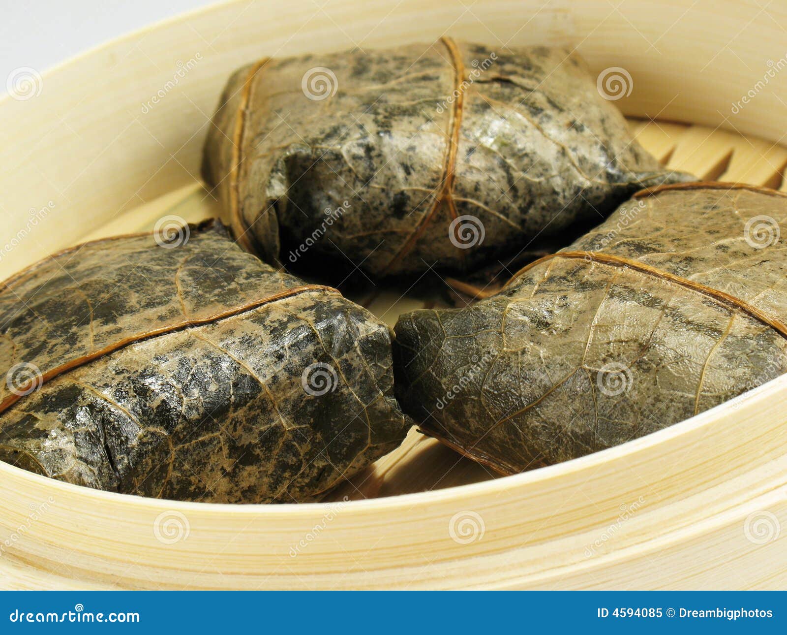 Lotus Leaf Dumplings stock image. Image of hong, restaurant - 4594085