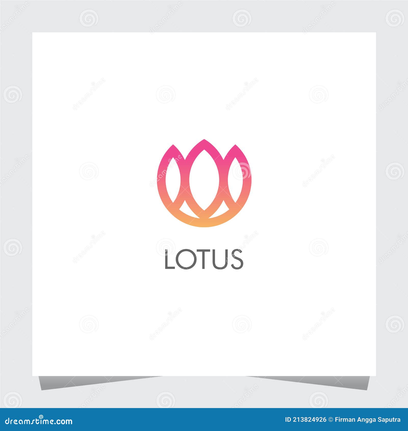 Lotus Logo Inspirations Template. Icon Stock Vector - Illustration of ...