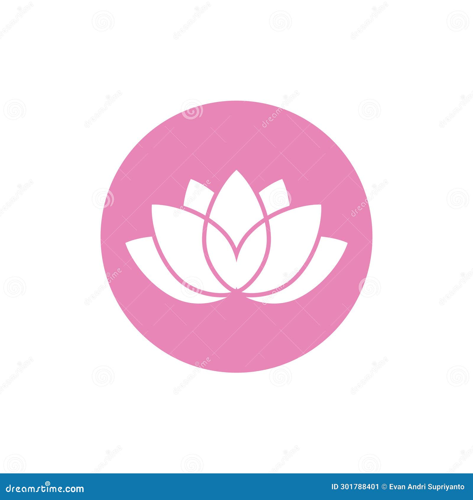Lotus Logos Vector Template Symbol Element Nature Stock Vector ...