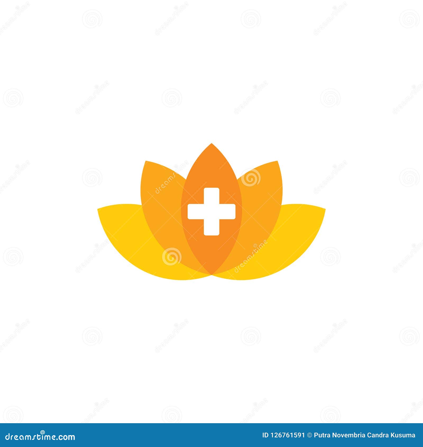 Lotus Medical Logo Icon Design Illustration de Vecteur - Illustration ...