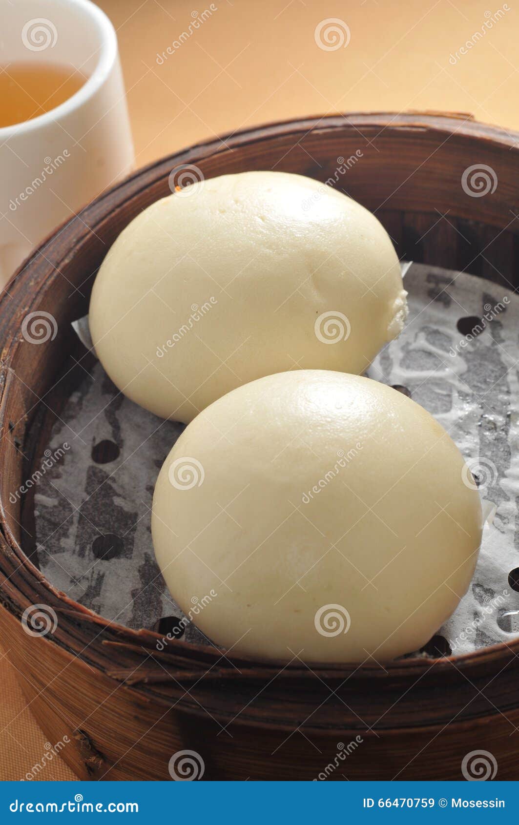 Lotus paste bun stock image. Image of bamboo, chinese - 66470759
