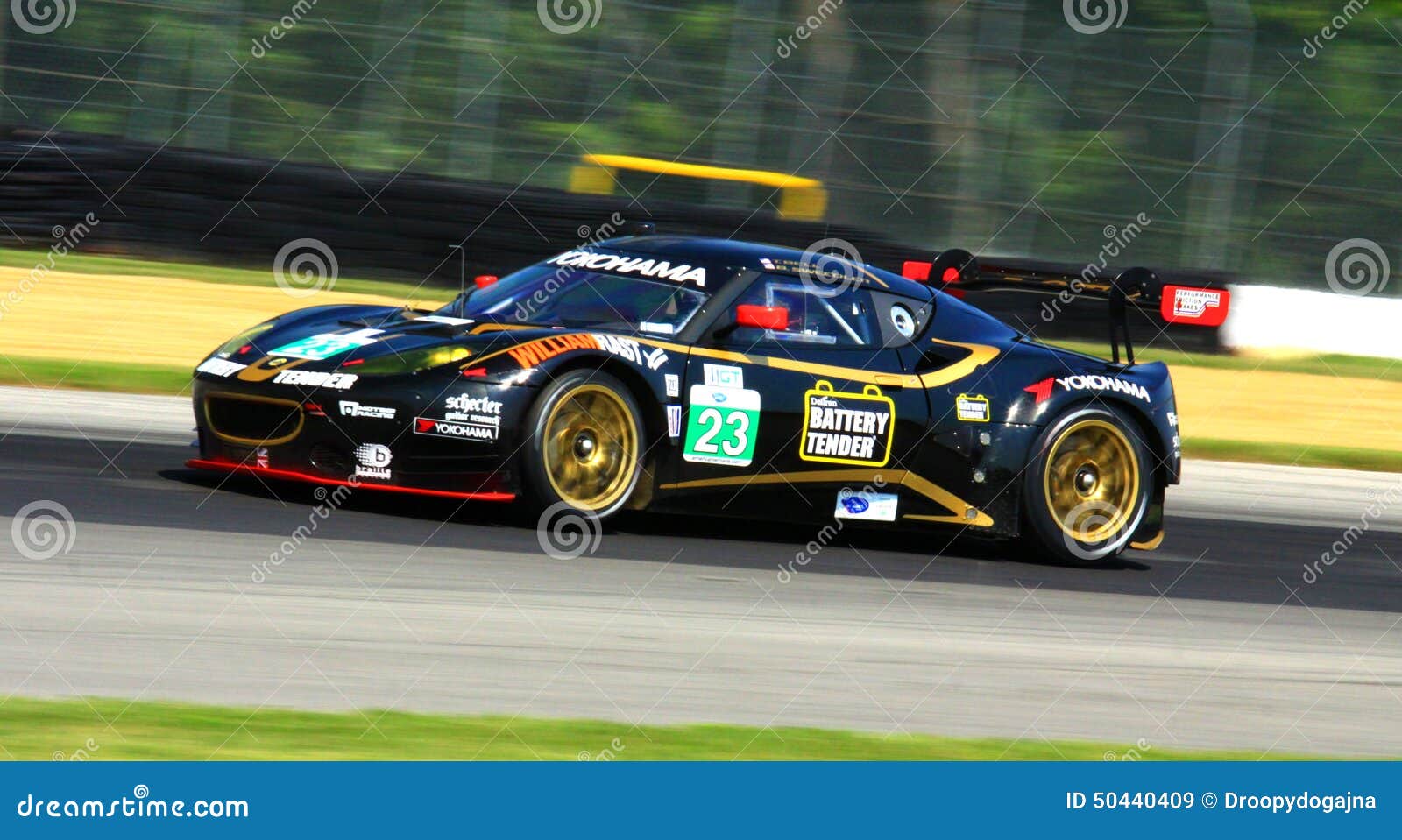 Lotus-Rennwagen redaktionelles stockbild. Bild von tätigkeit - 50440409