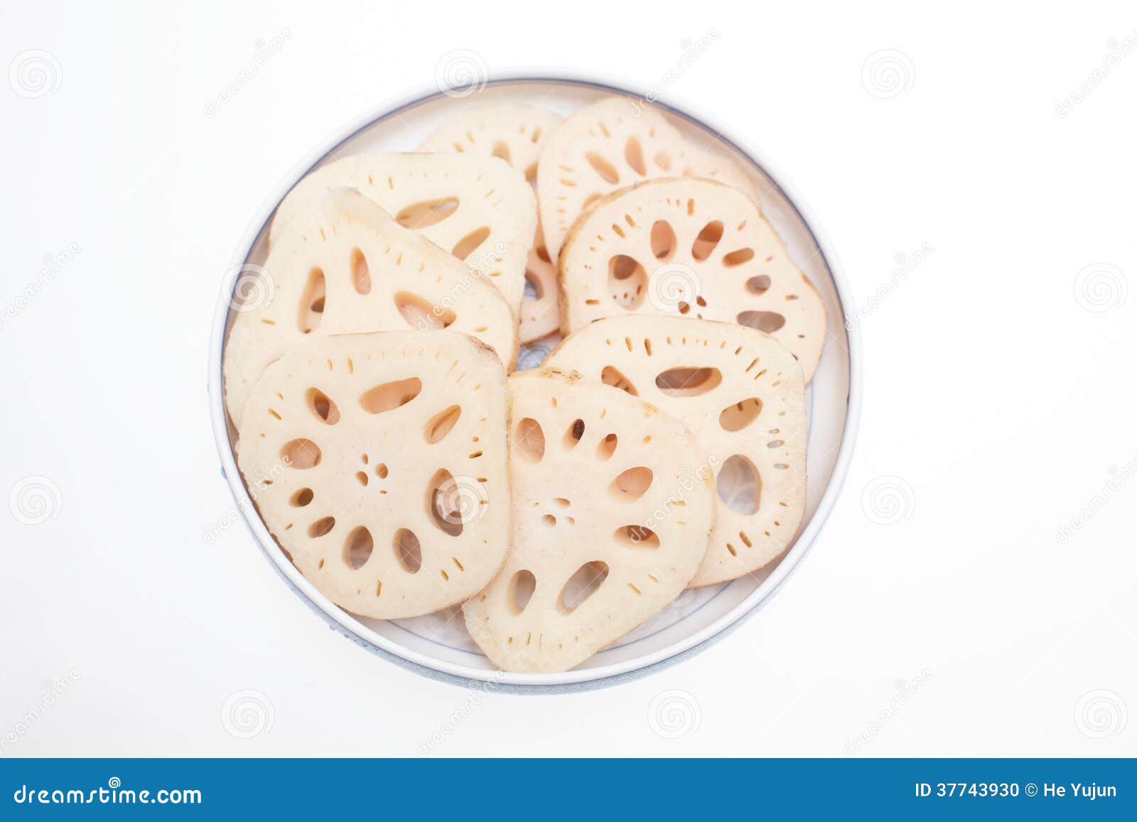Lotus root stock photo. Image of tubers, food, close - 37743930