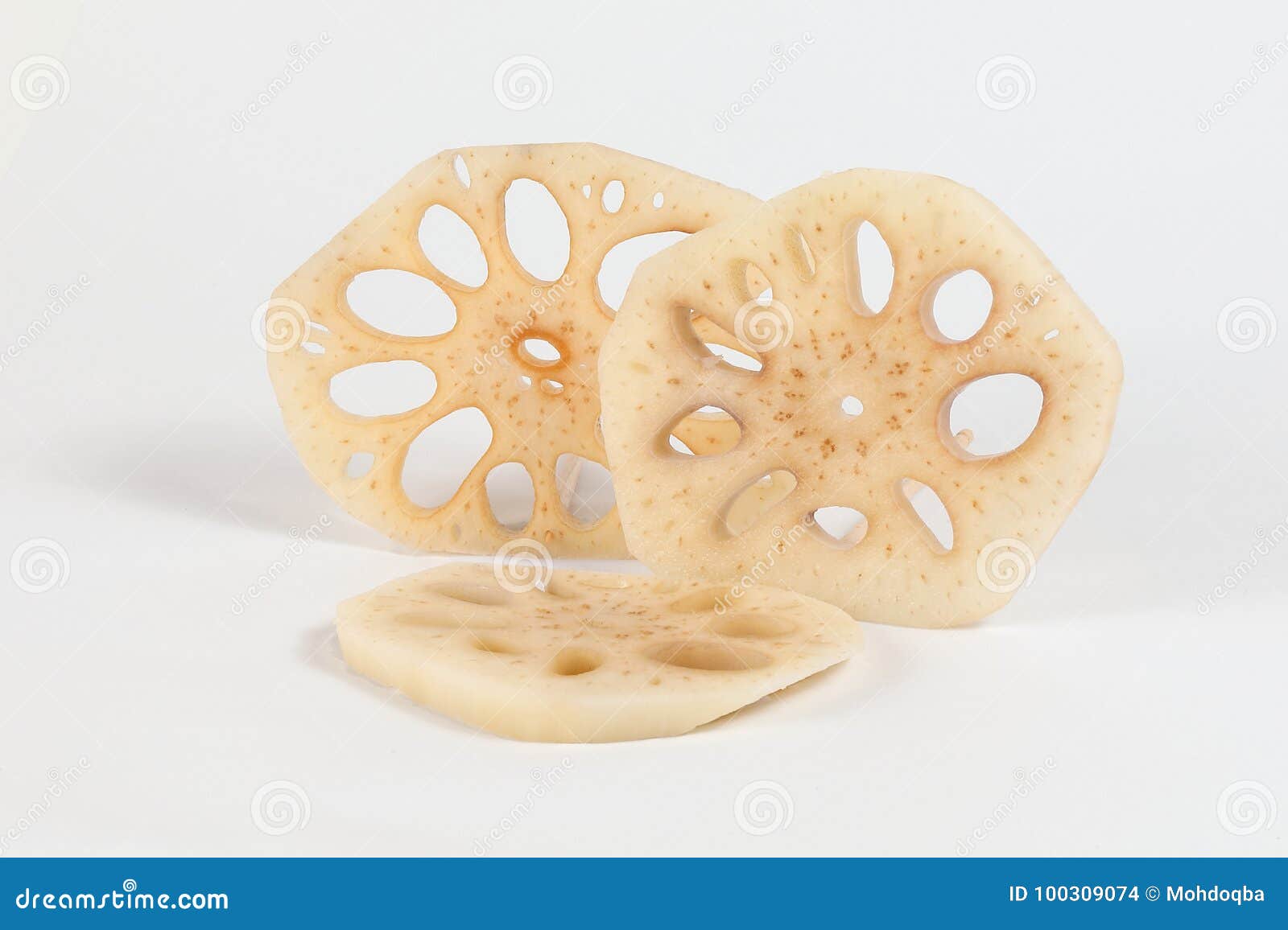 Lotus root slice stock photo. Image of vegetable, diet - 100309074