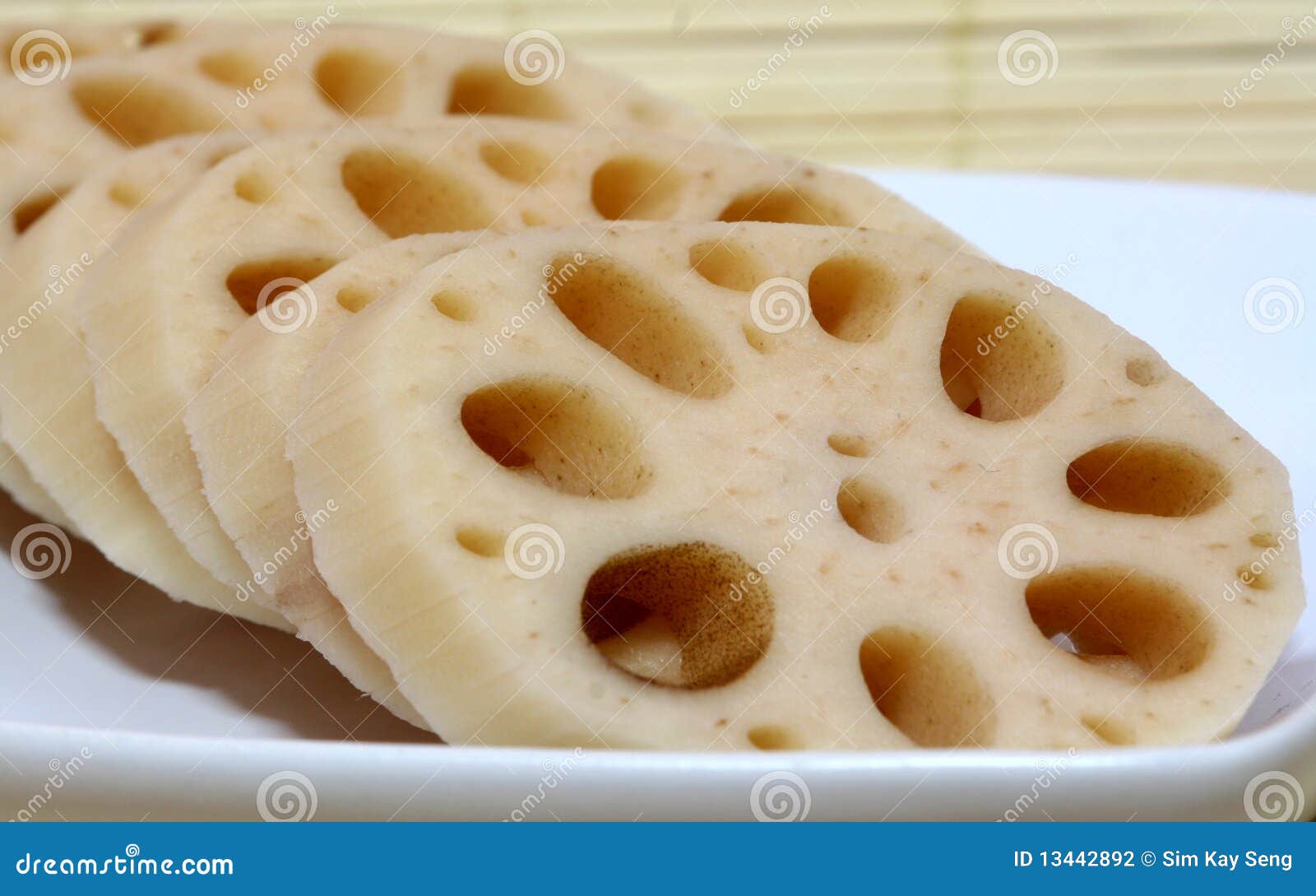 Lotus Roots stock photo. Image of lotus, cook, meals - 13442892