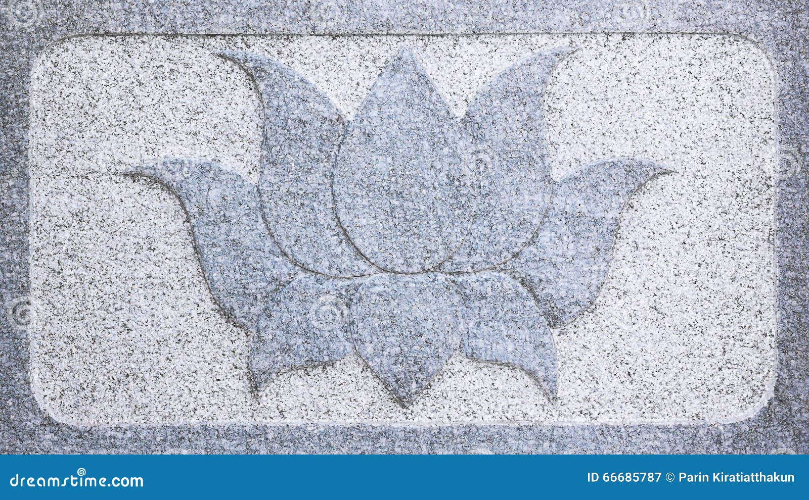 Lotus Of Stone On Nature Backgrounds Royalty-Free Stock Photo ...