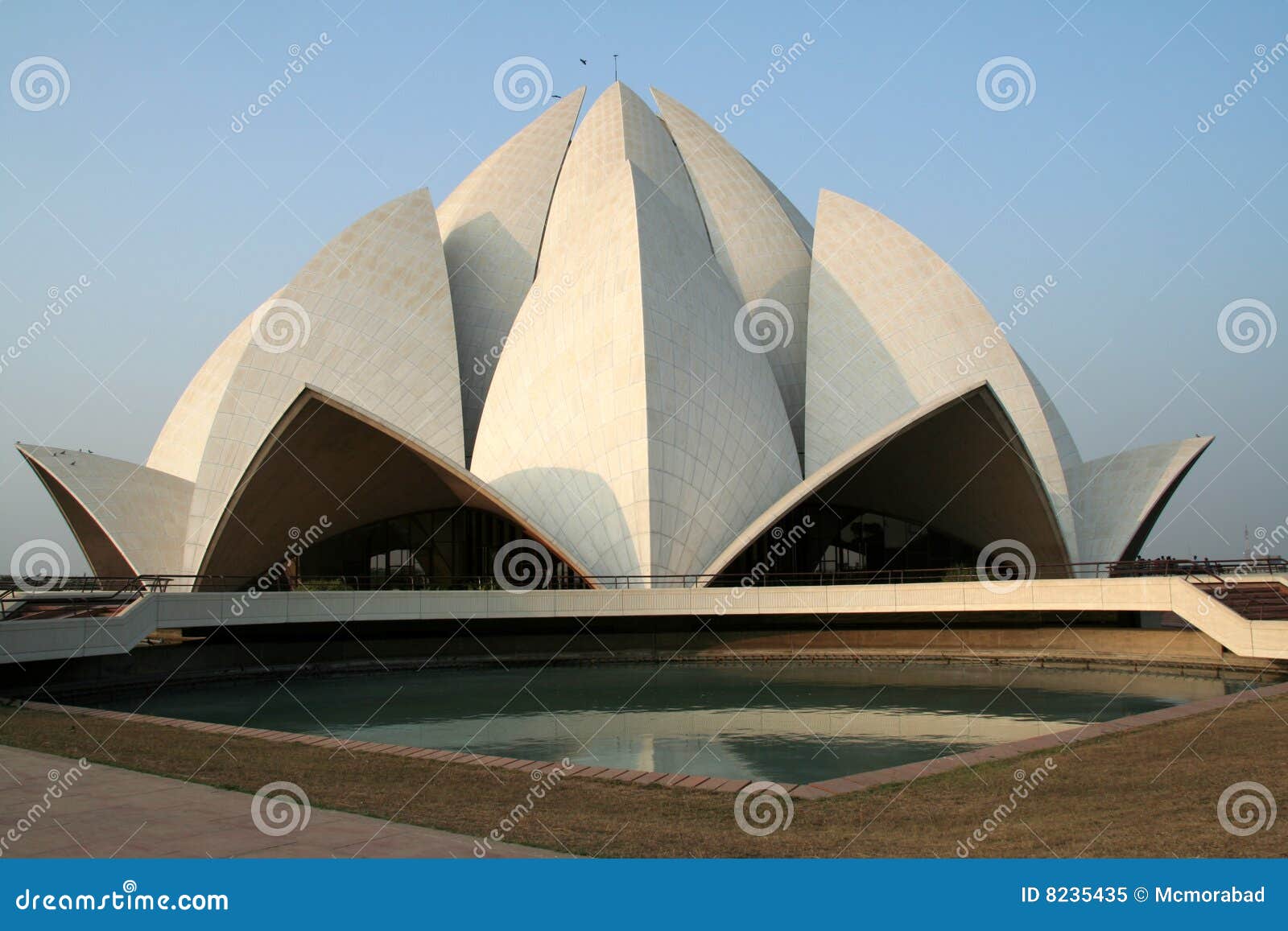 Lotus Temple Picture. Image: 8235435