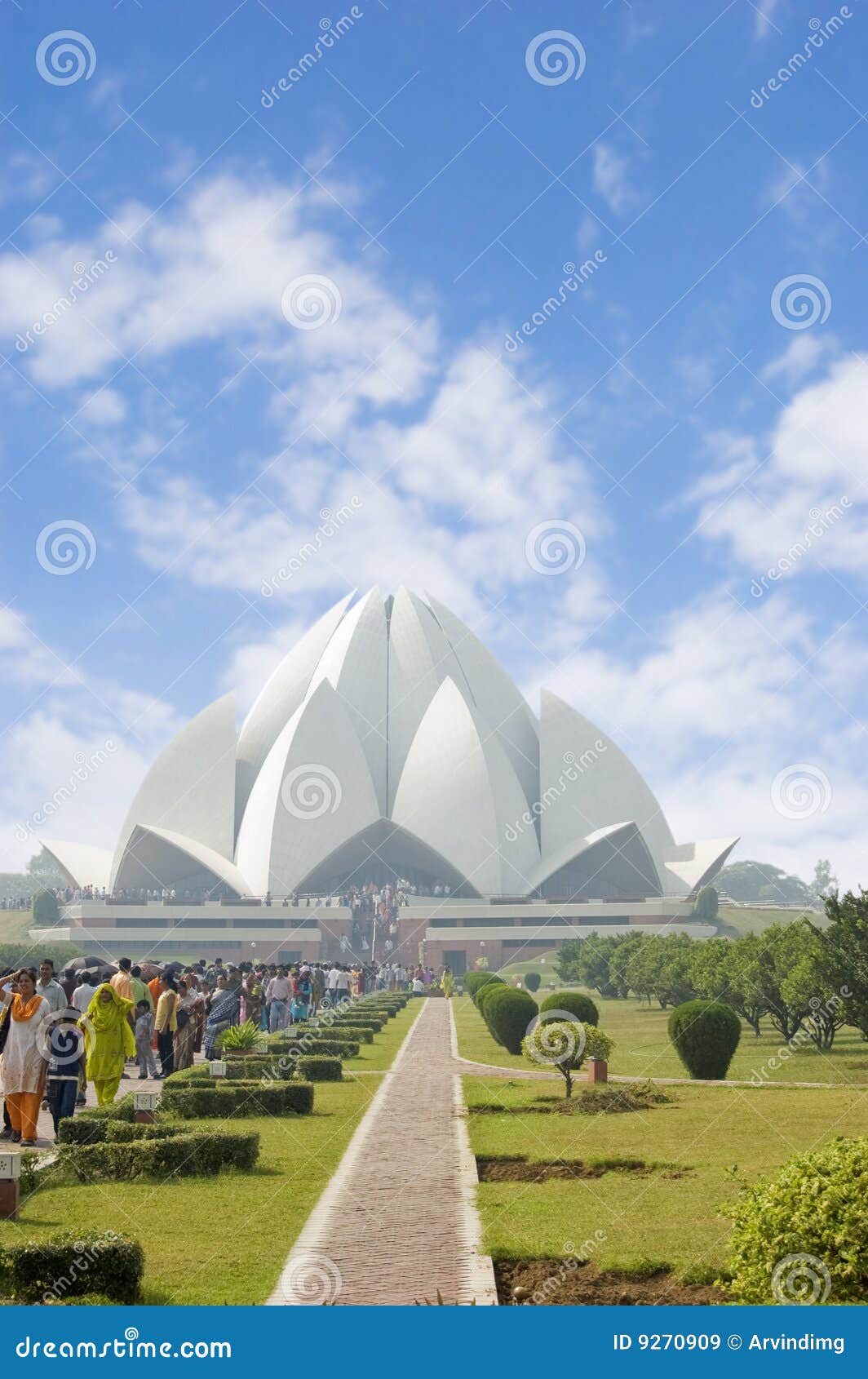 Lotus Temple in Delhi India Editorial Stock Image - Image of delhi ...