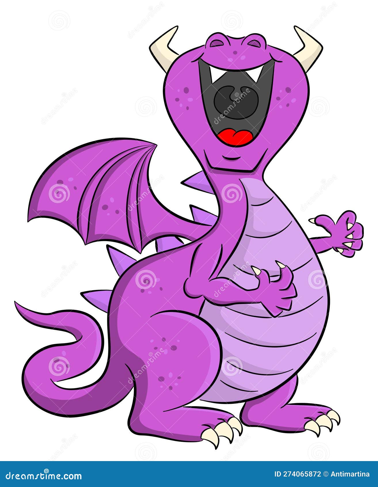 Laughing Cartoon Illustration Of Old Fashioned Roller Blades ...