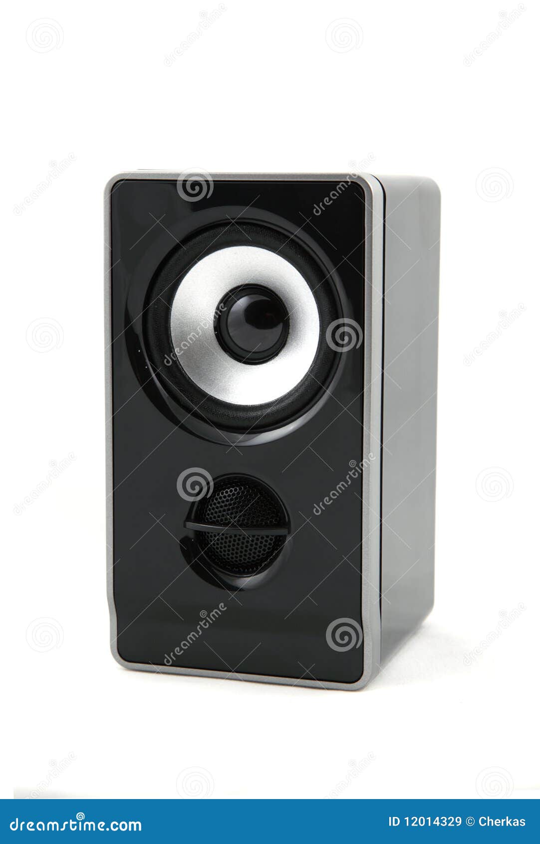 Loud speaker. stock image. Image of chrome, black, concert - 12014329